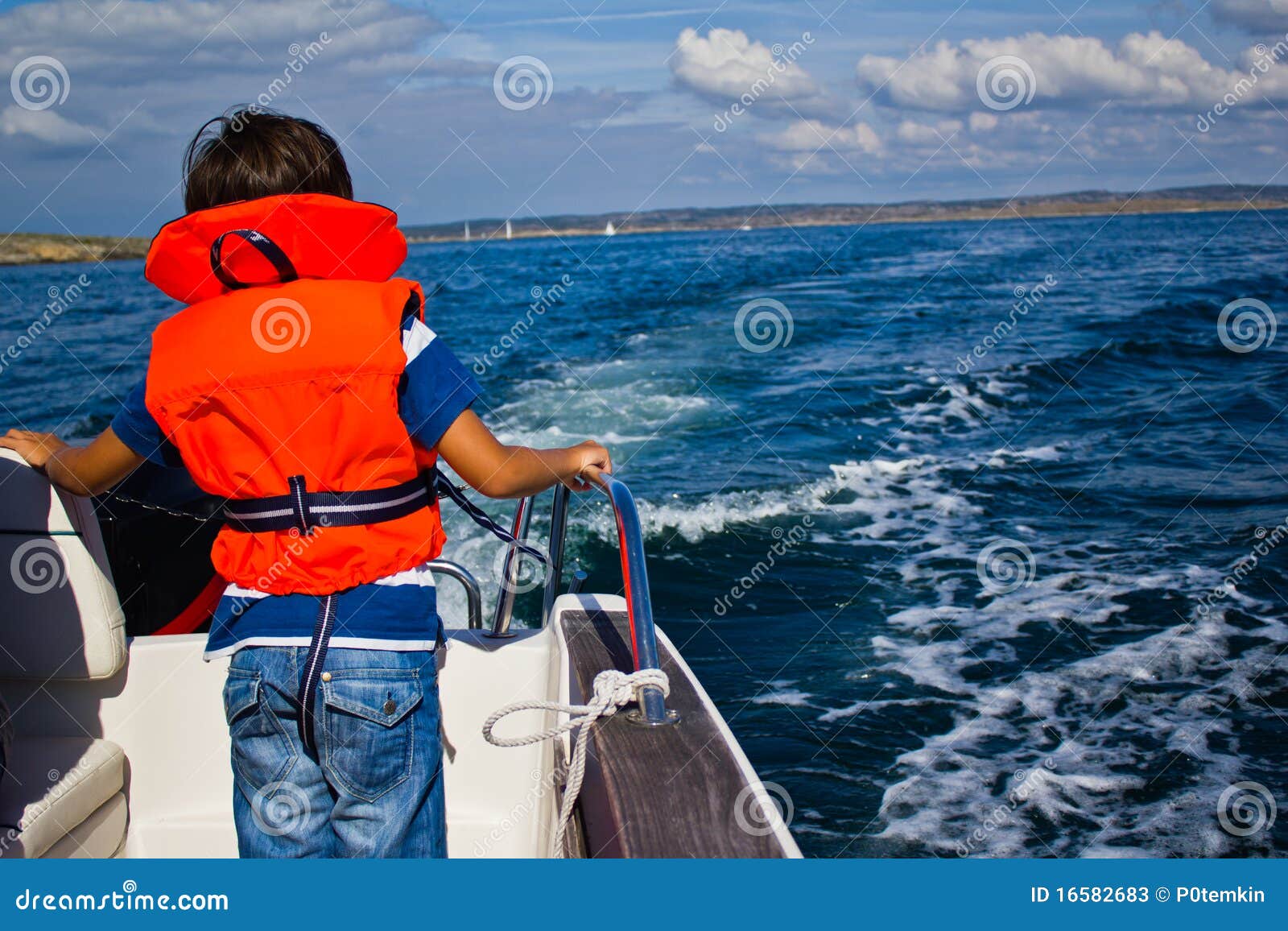 Safe at Sea stock image. Image of young, safety, waters - 16582683
