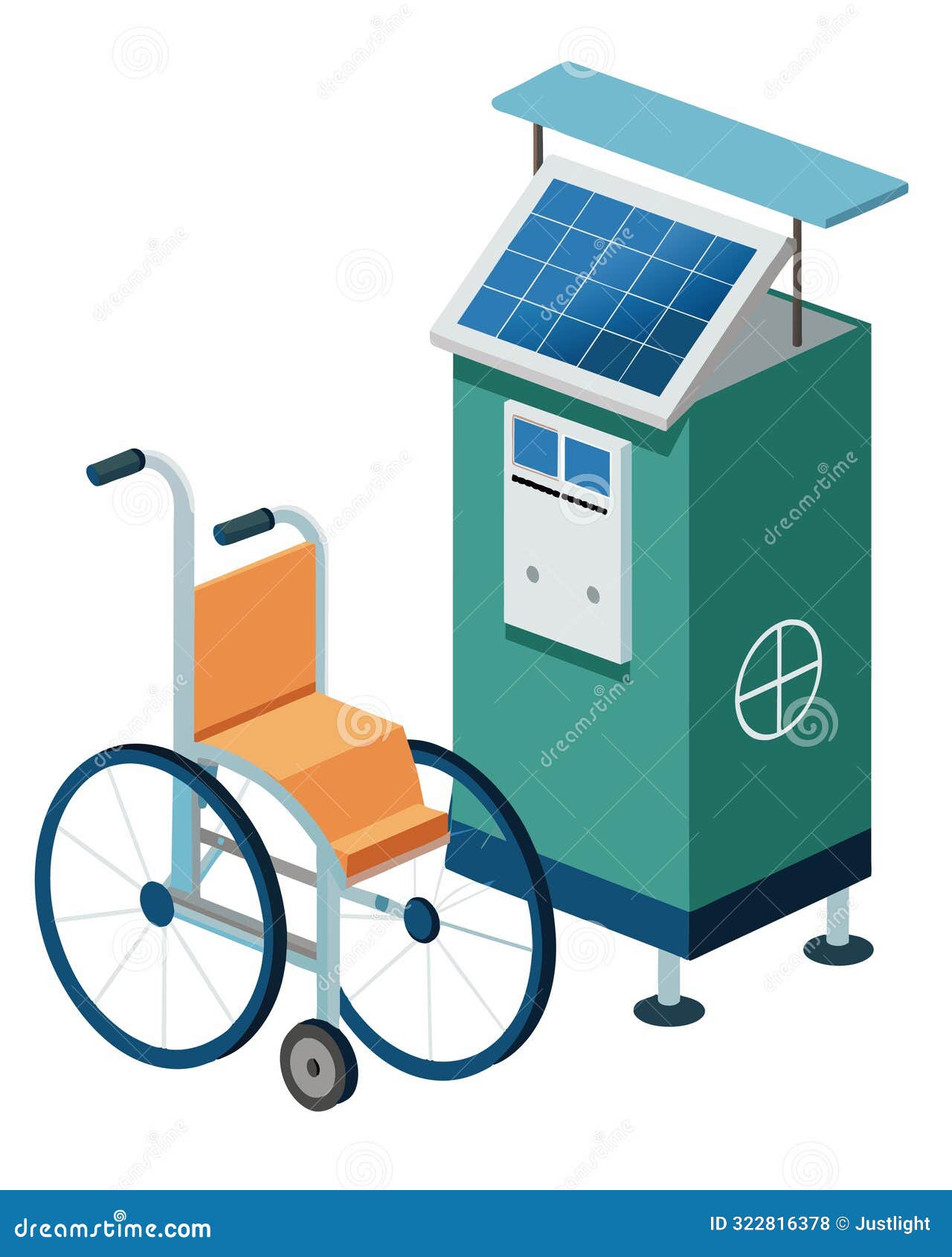 A Safe and Secure Charging Station for Electric Wheelchairs Featuring ...