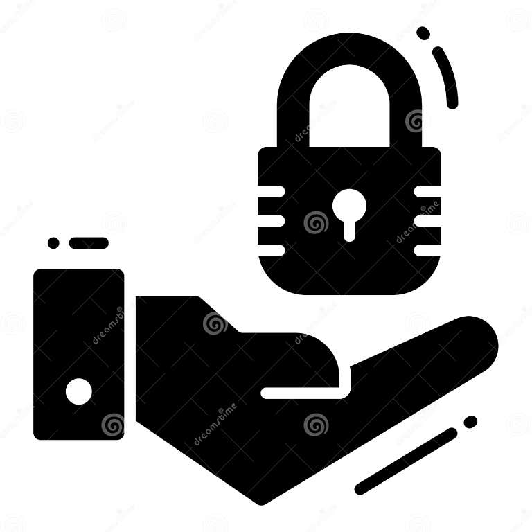 Safe Security, Protection and Security Vector Icons Set Cyber Computer ...