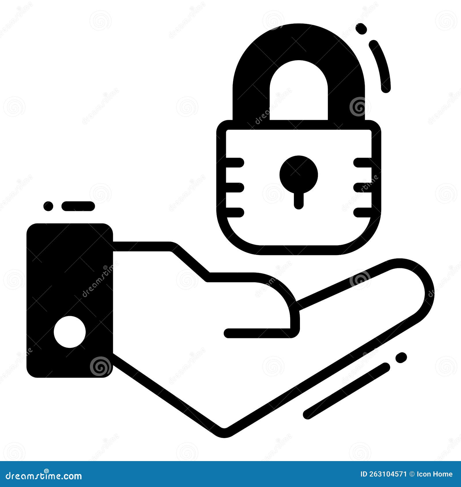 Safe Security, Protection and Security Vector Icons Set Cyber Computer ...