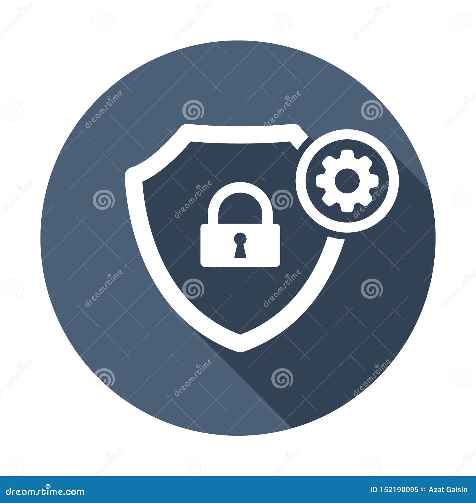Safe Setup Icon. Security Icon with Settings Sign. Security Icon and ...