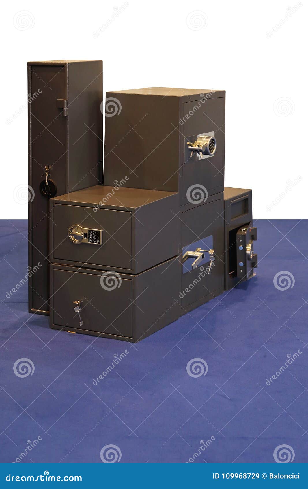 Safe Strong Box stock image. Image of lock, safety, metal - 109968729