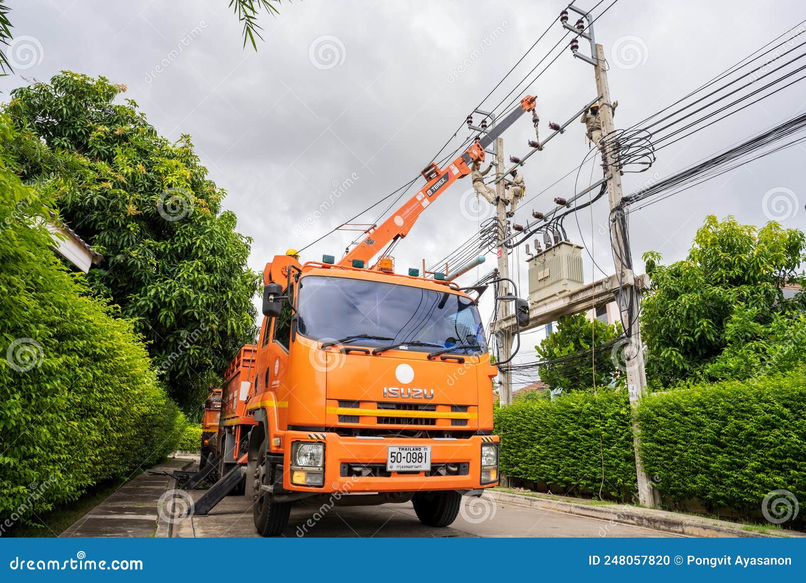 Safe and Systematic Installation of Electricians on High Voltage Poles ...