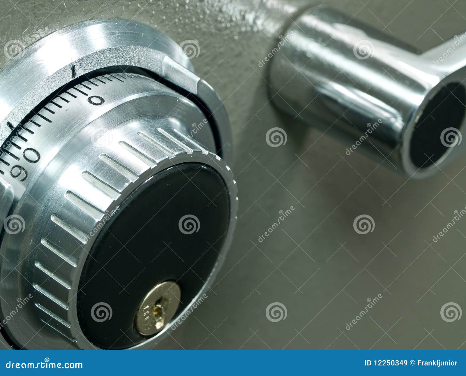 Safe Vault Combination Spinner Royalty-Free Stock Photo | CartoonDealer ...