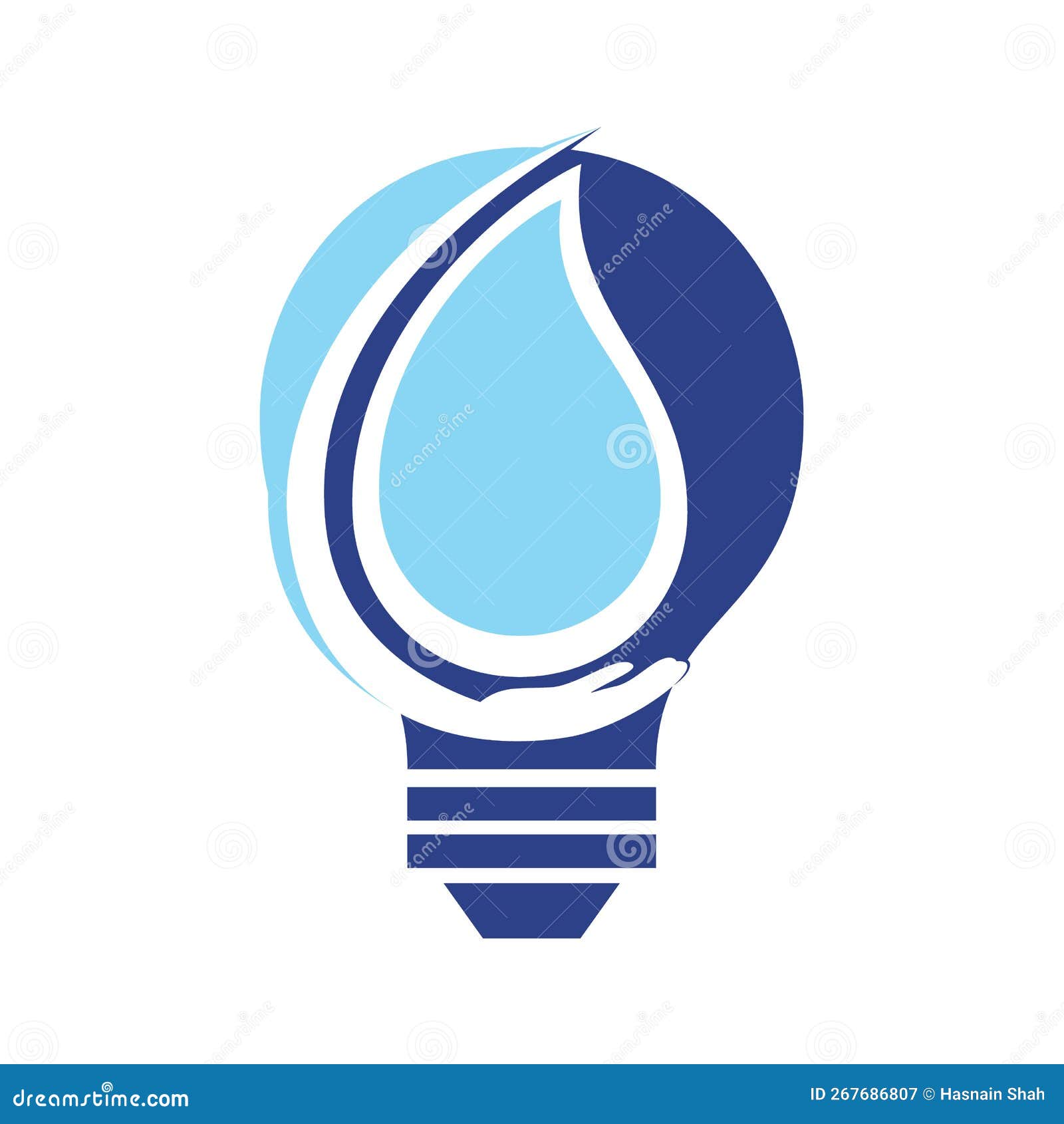 Safe Water Logo Template Design. Stock Vector - Illustration of aqua ...