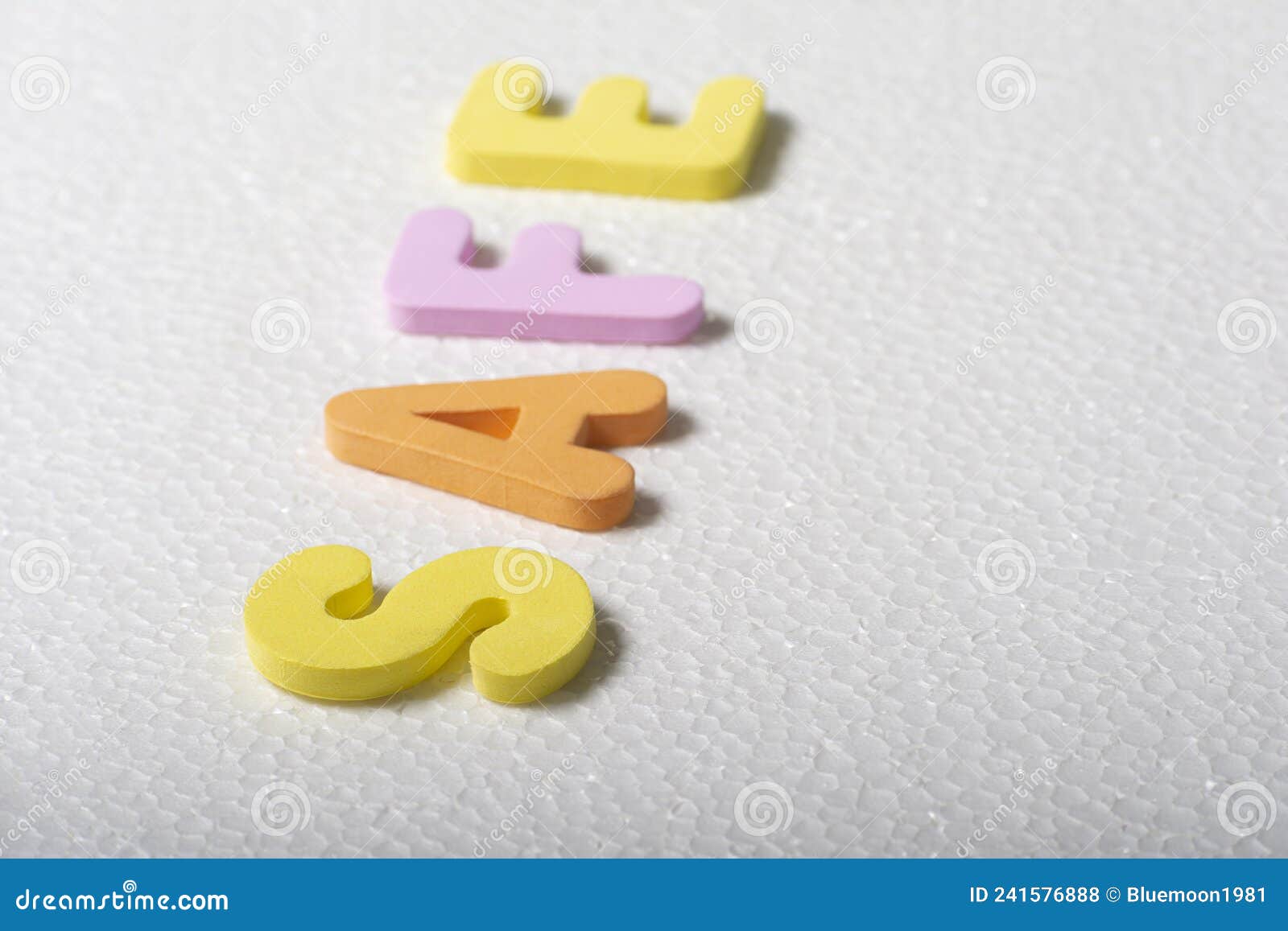 SAFE Word Written On Wooden Blocks And Stethoscope On Light Blue ...