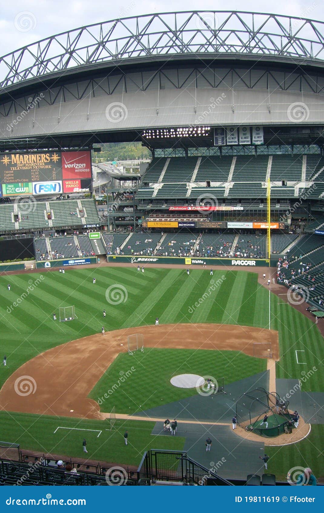 Safeco Field - Seattle Mariners Editorial Stock Image - Image of ball ...