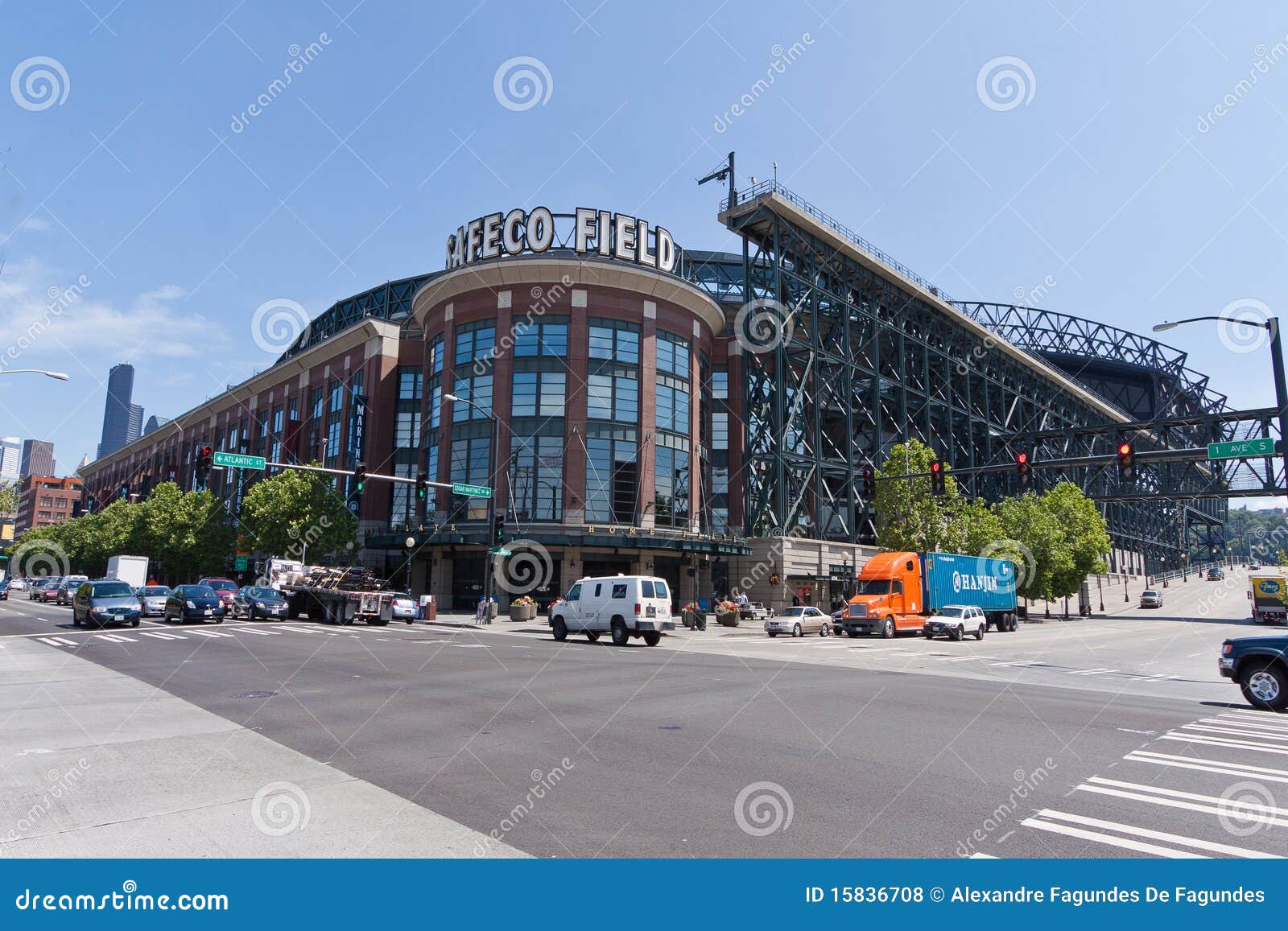 Safeco Field Stadium Seattle Editorial Stock Photo - Image of stadium ...