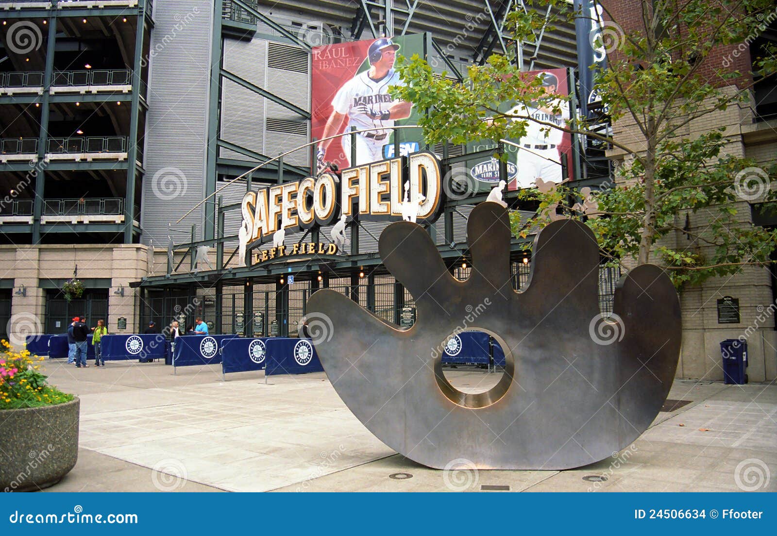 Safeco Field Turnstiles - Seattle Mariners Editorial Stock Image ...