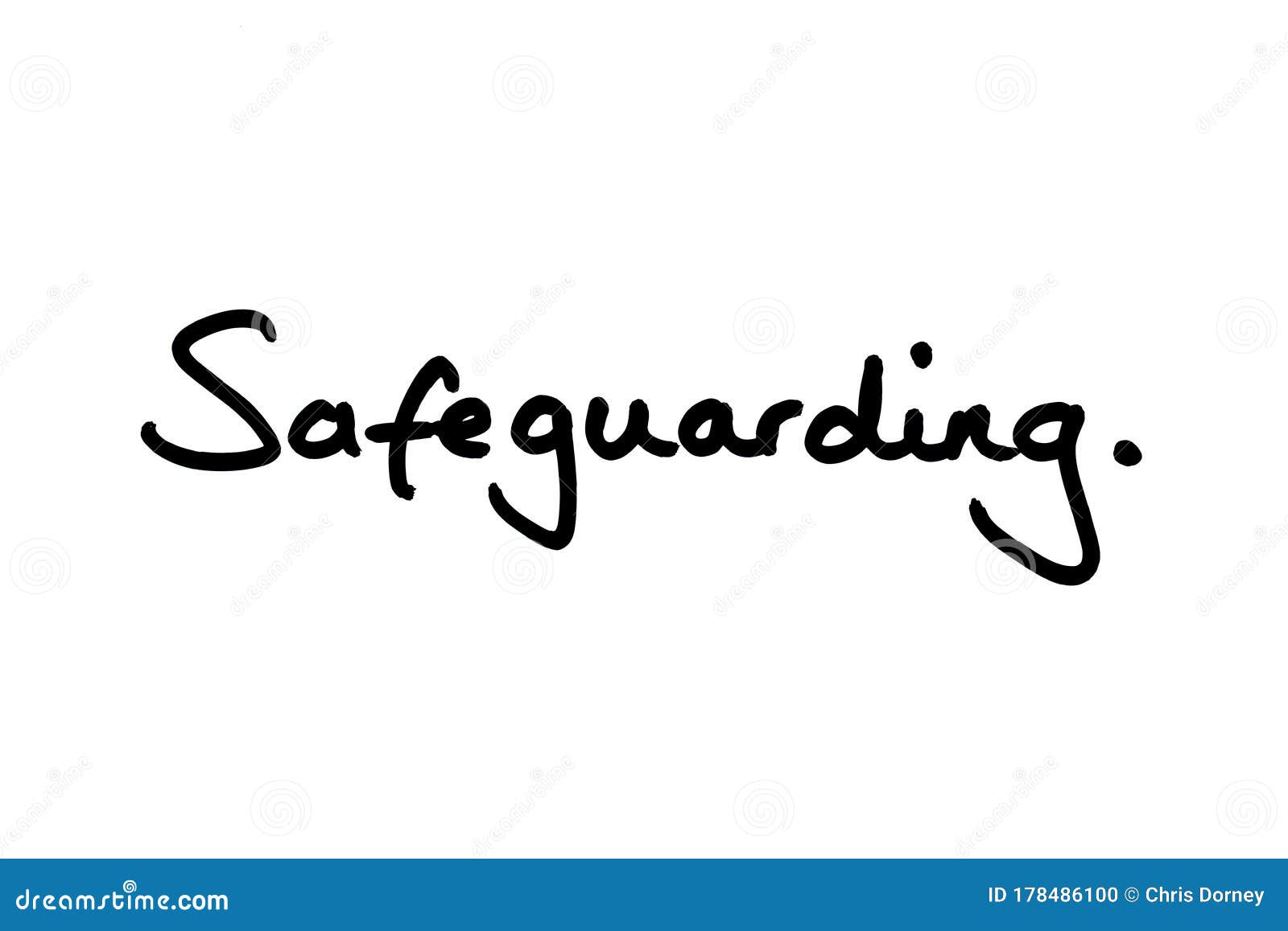 Safeguarding stock illustration. Illustration of looking - 178486100