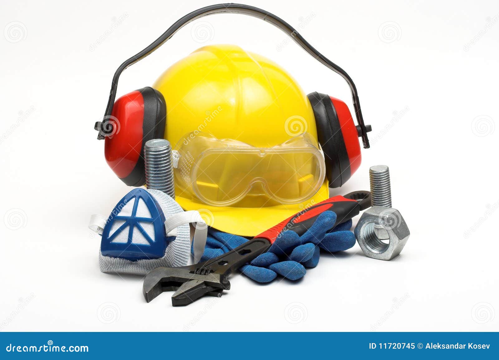 Safety stock image. Image of helmet, equipment, dangerous - 11720745