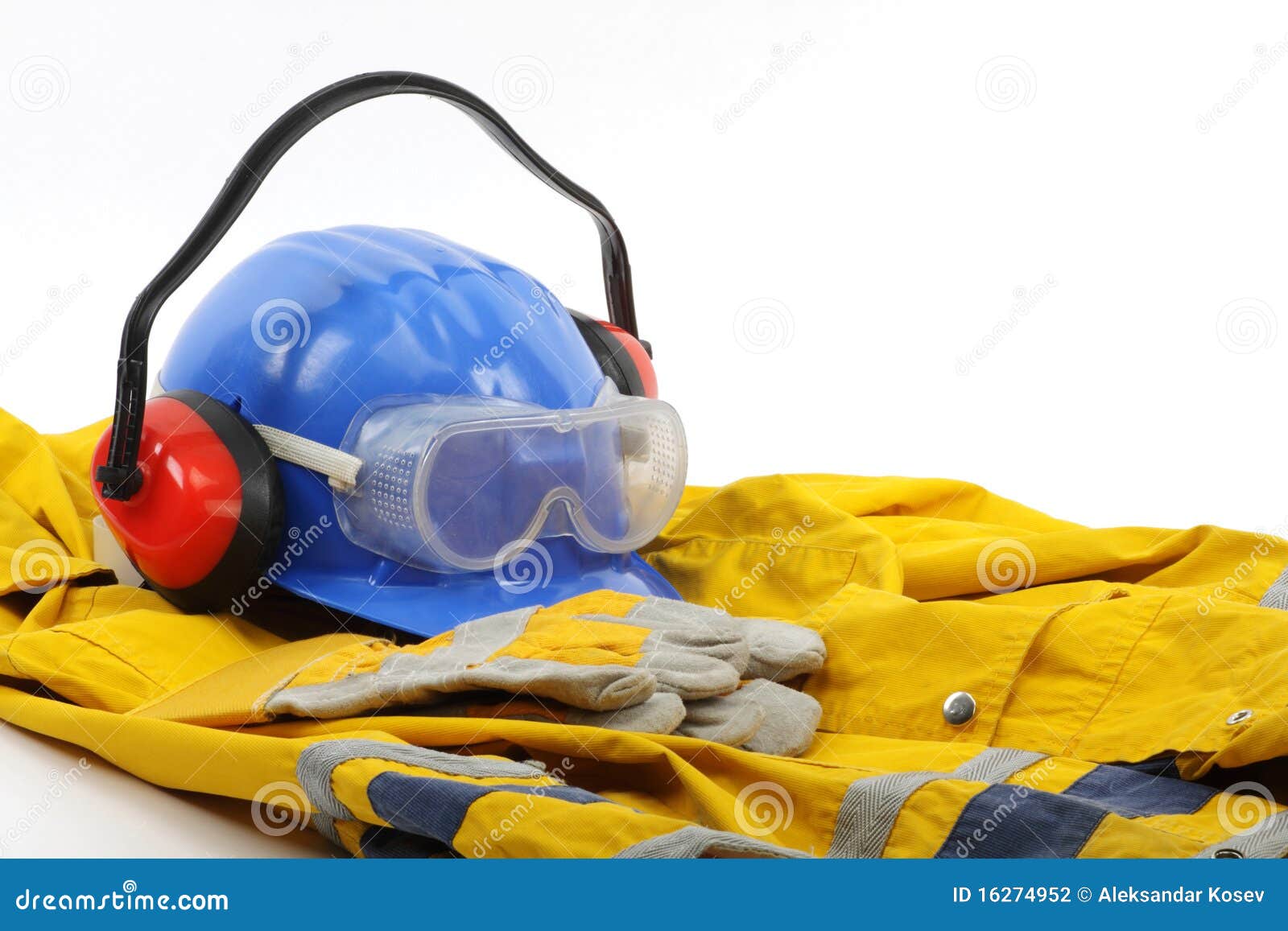 Safety stock photo. Image of goggles, regulation, tools - 16274952