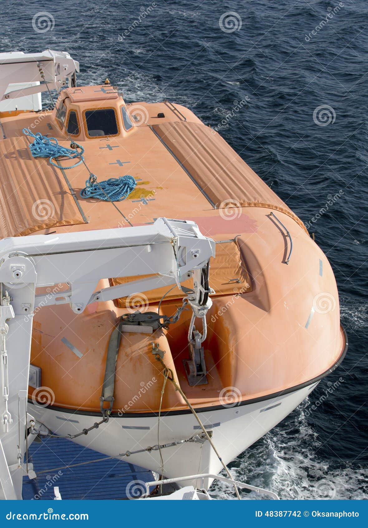 Safety boat stock photo. Image of boat, rescue, ocean - 48387742