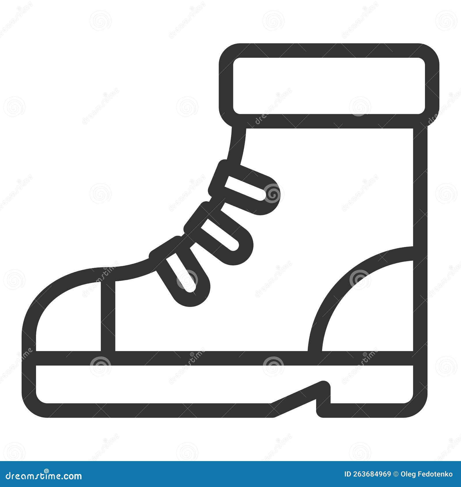 Safety boot stock illustration. Illustration of industrial - 263684969