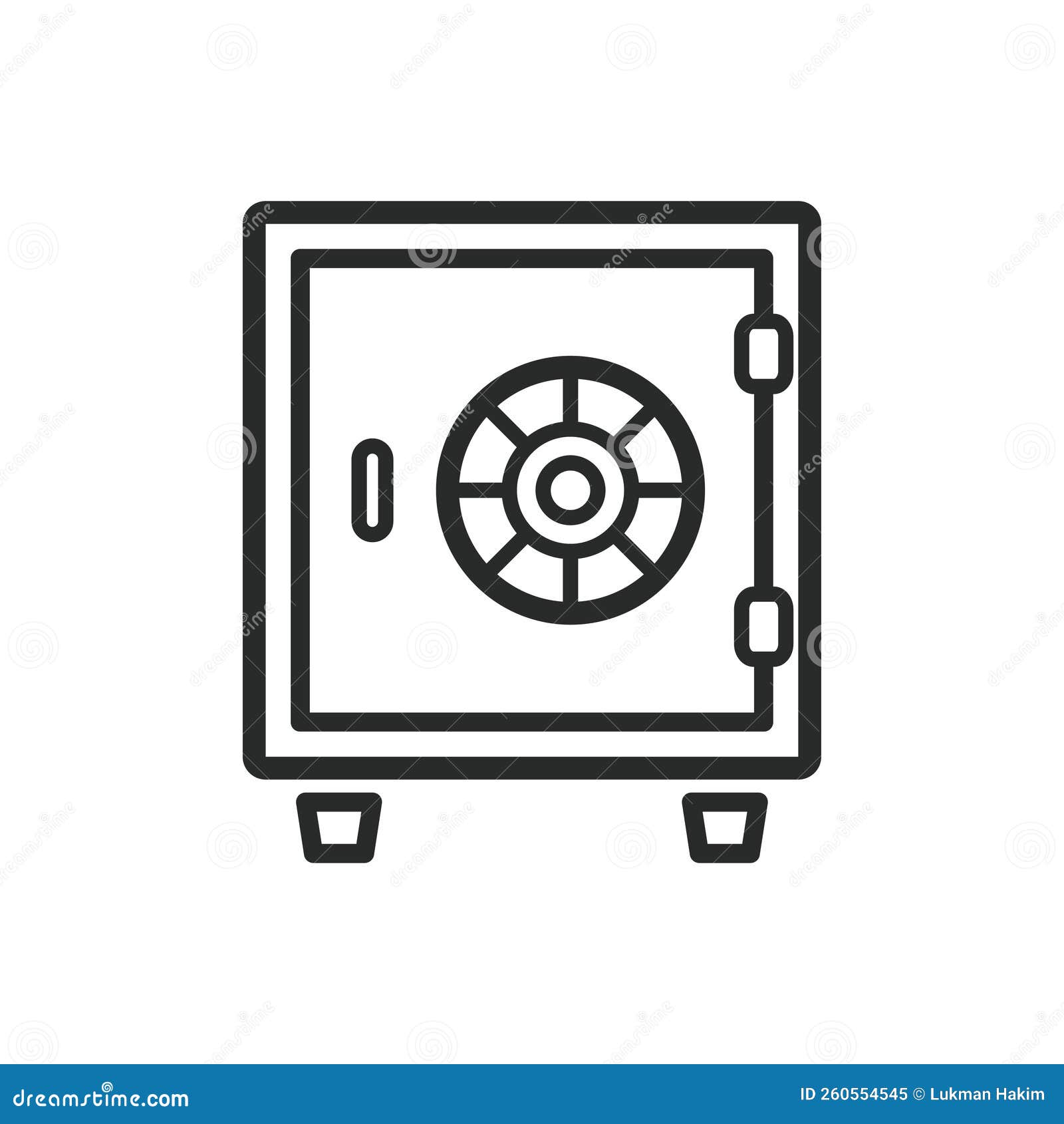 Safety Box Icon Vector Design Illustration Stock Vector - Illustration ...