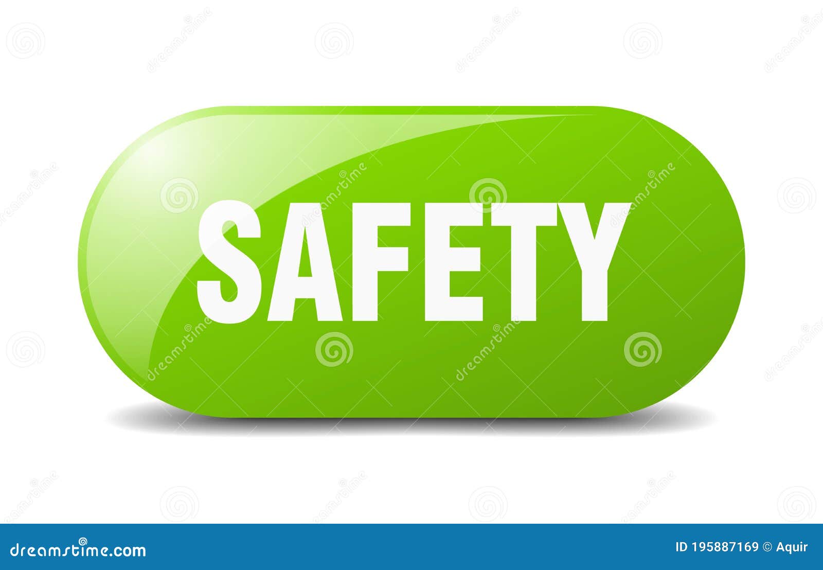 Safety Button. Safety Sign. Key. Push Button Stock Vector ...
