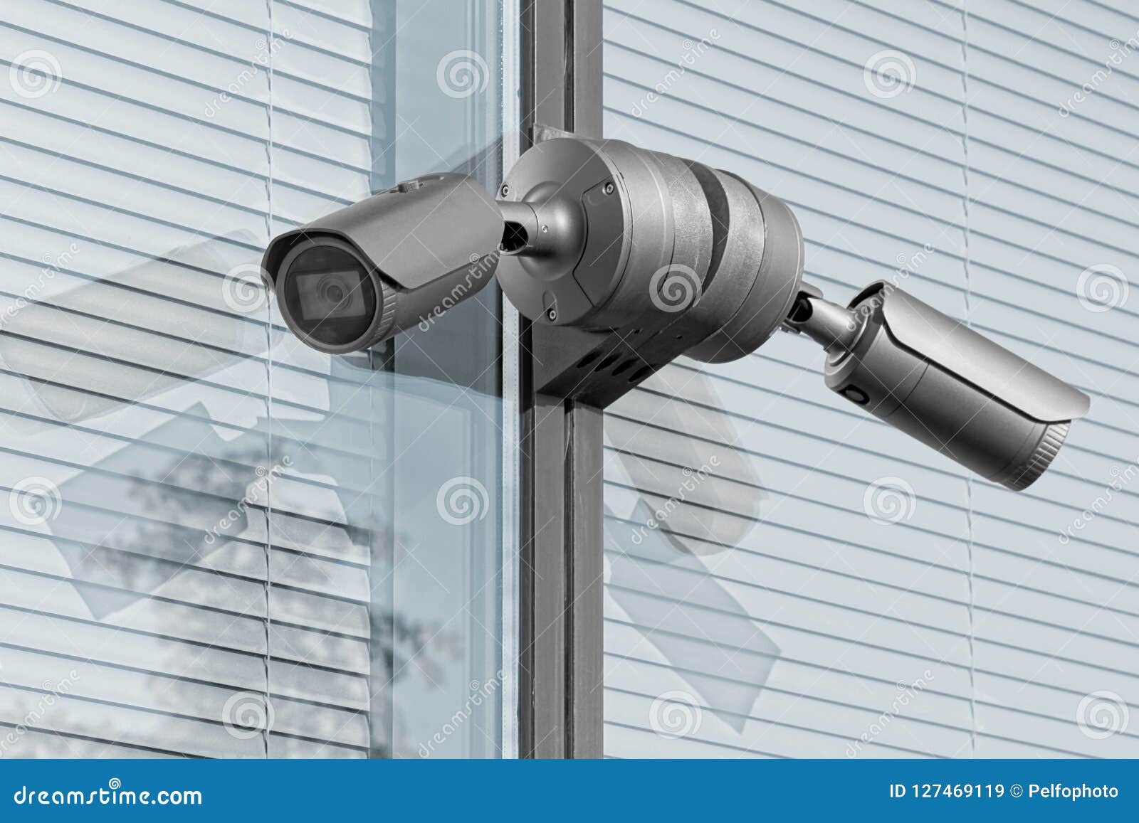 Safety camera. stock image. Image of design, office - 127469119