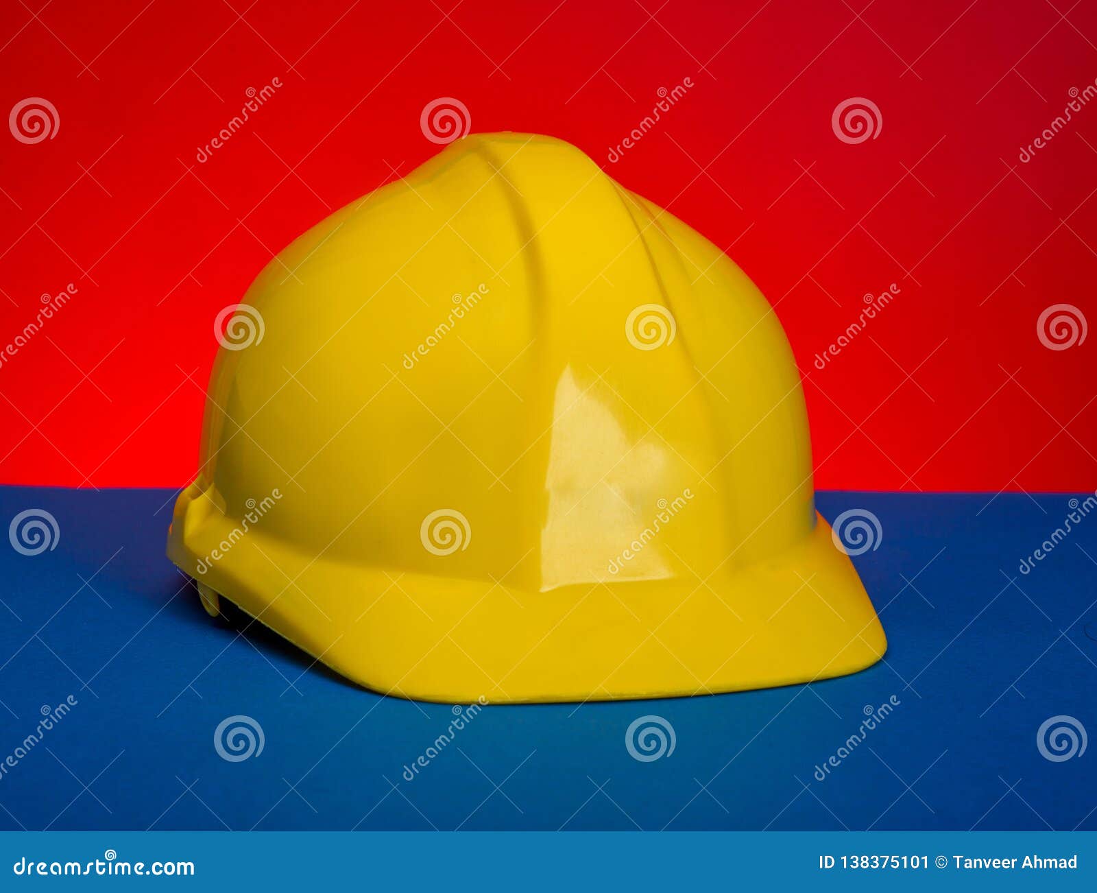 Safety Cap ABS Material Work Cap Labor Theme, Copy Space Banner Stock ...