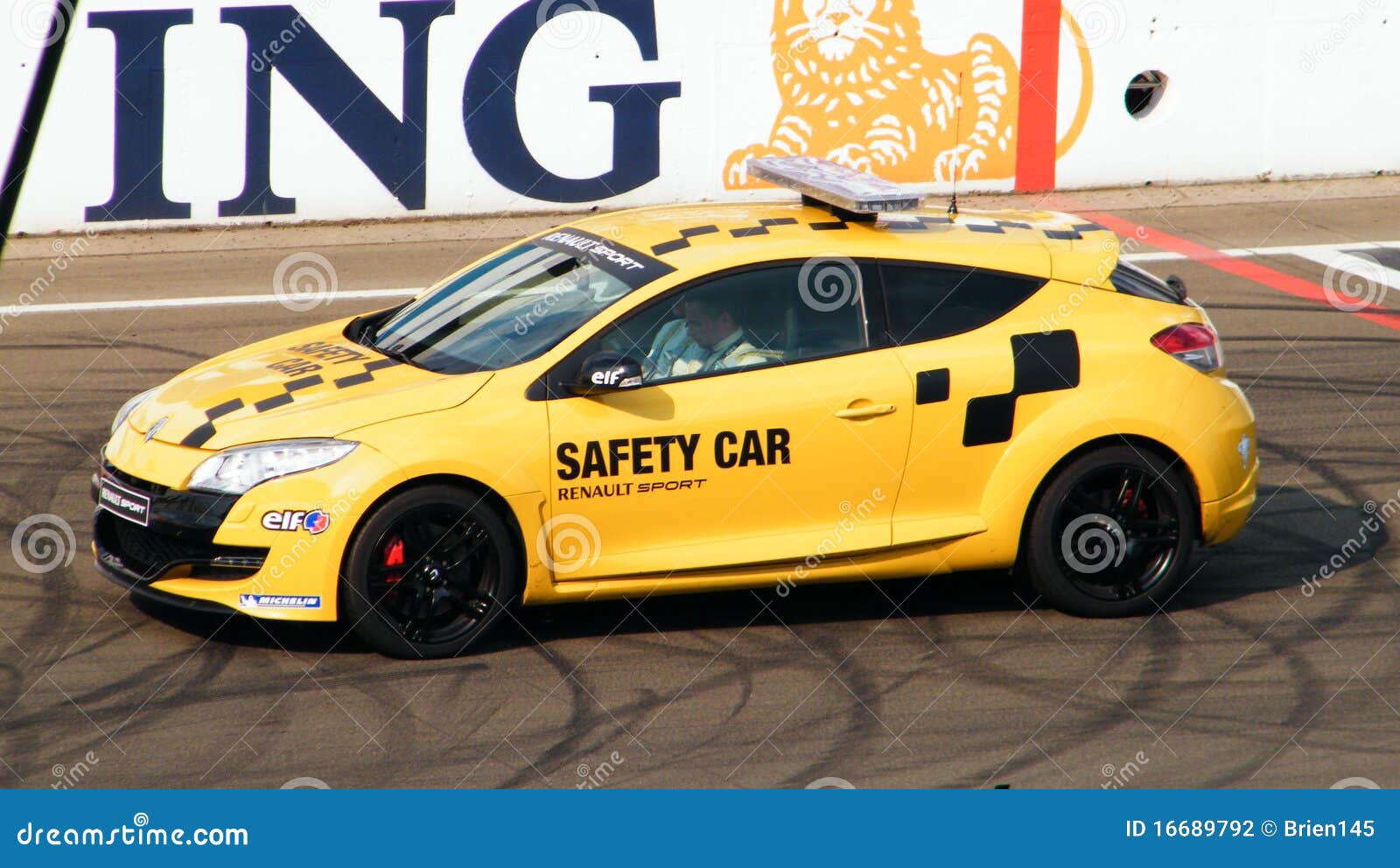 Safety car editorial photography. Image of series, racing - 16689792