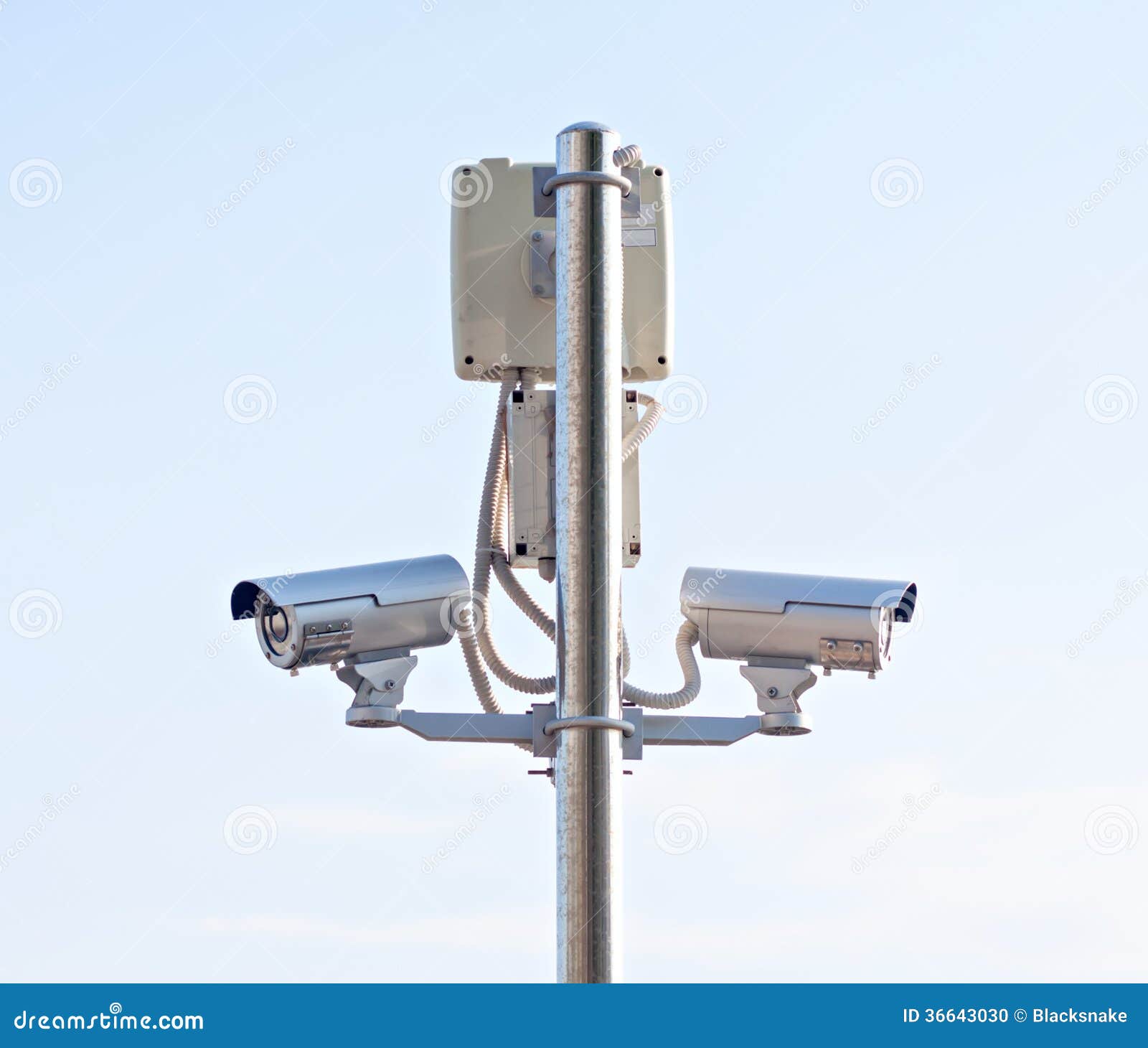 Safety Cctv Control Camera Security Monitoring Equipment Stock Photo ...