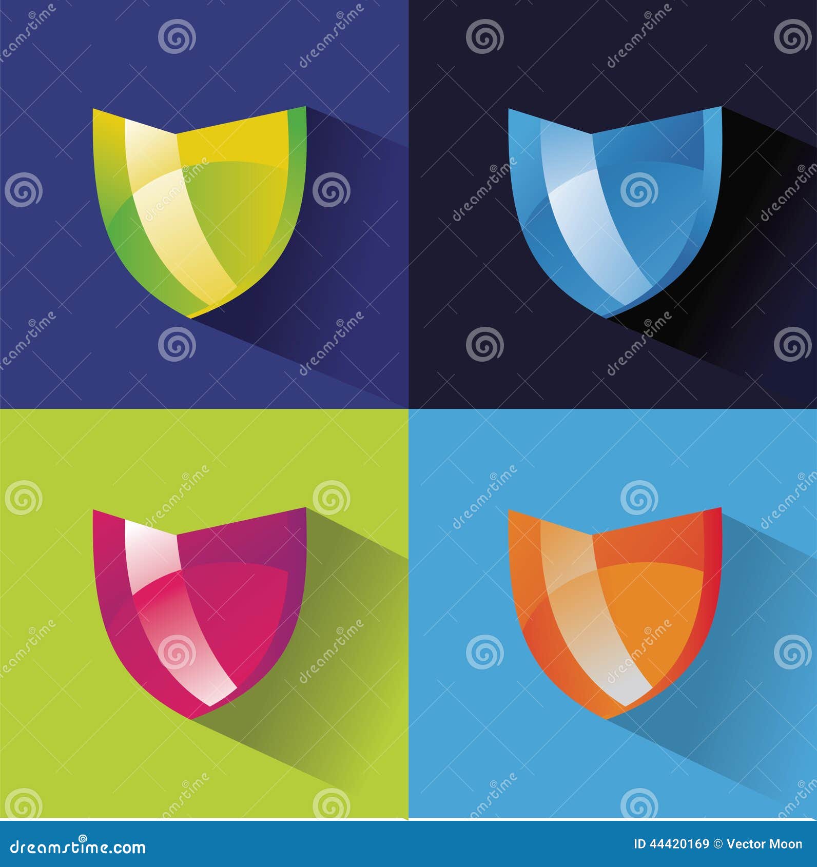 Safety colored vector logo stock illustration. Illustration of company ...