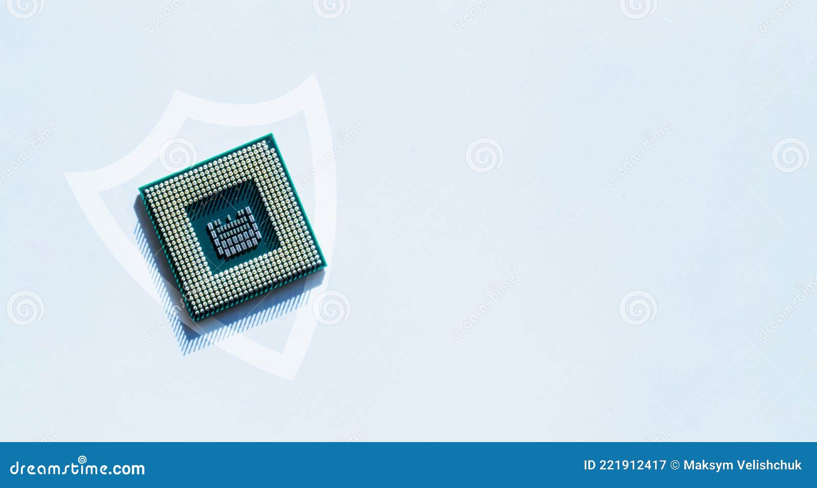 Safety Computer. Network Digital Security Technology with Computer ...