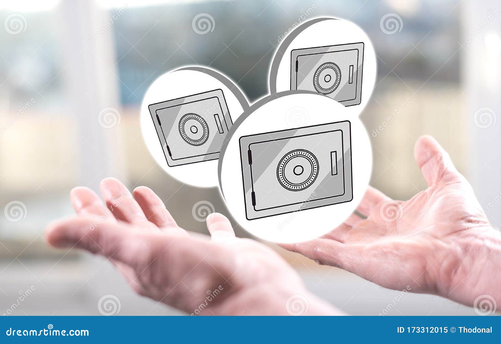 Concept of safety stock image. Image of savings, security - 173312015
