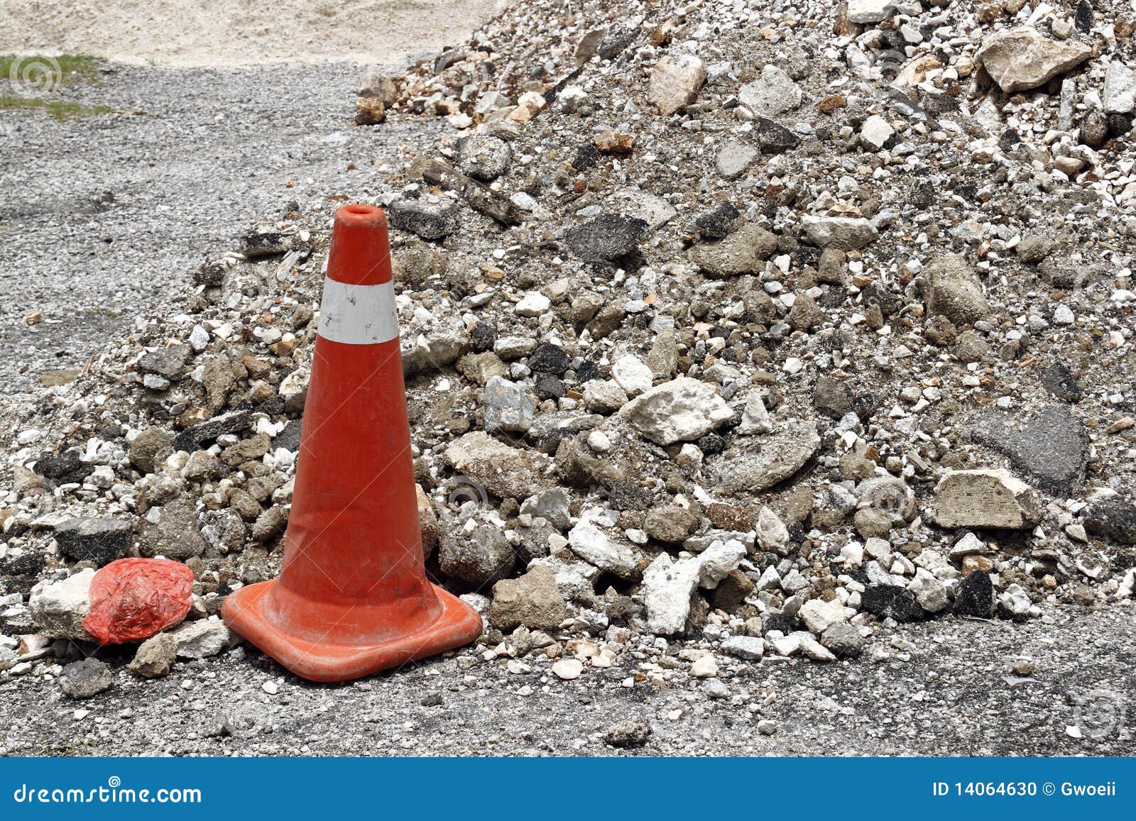 Safety cone stock photo. Image of inconvenience, working - 14064630