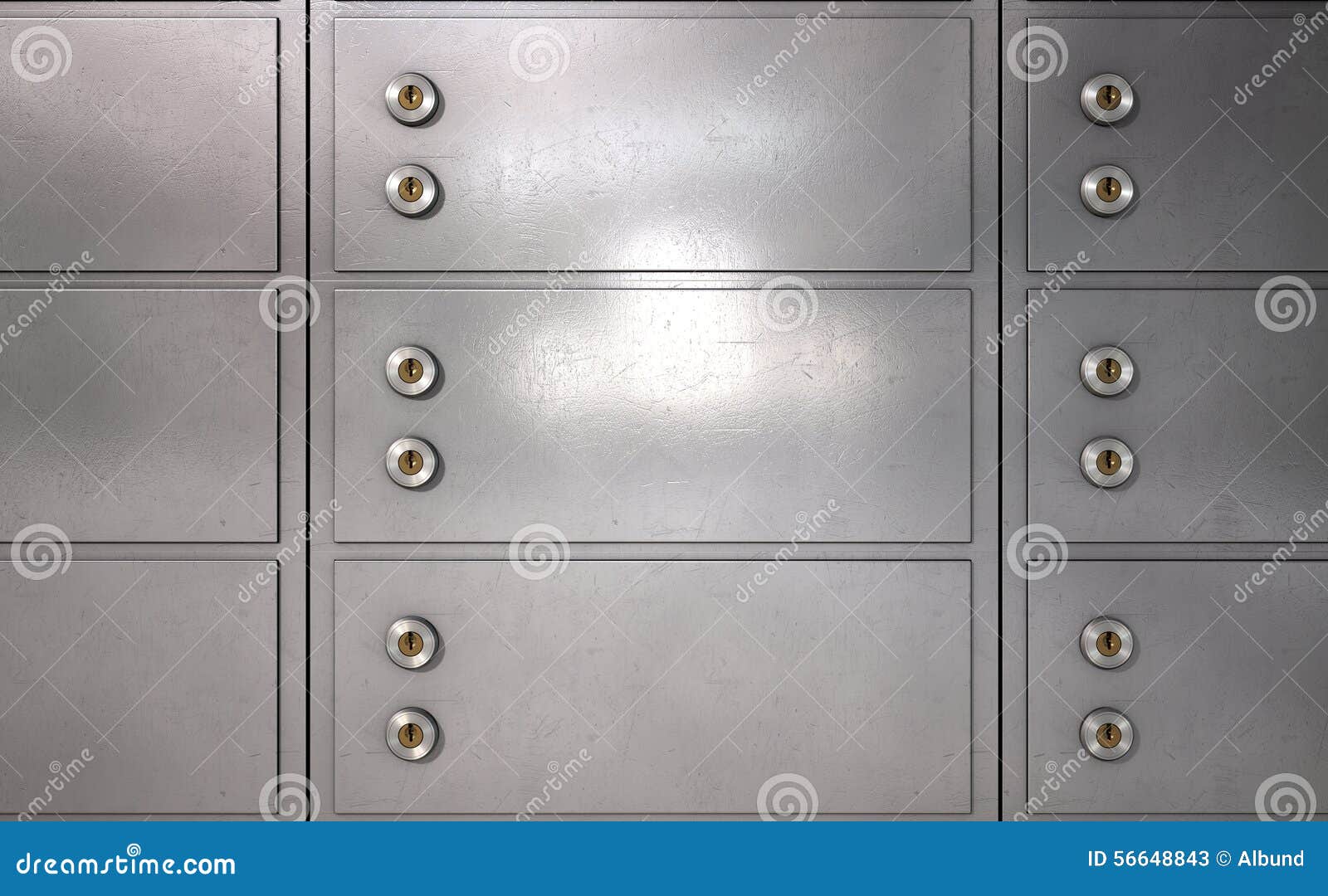 Safety Deposit Boxes stock image. Image of gray, safe - 56648843