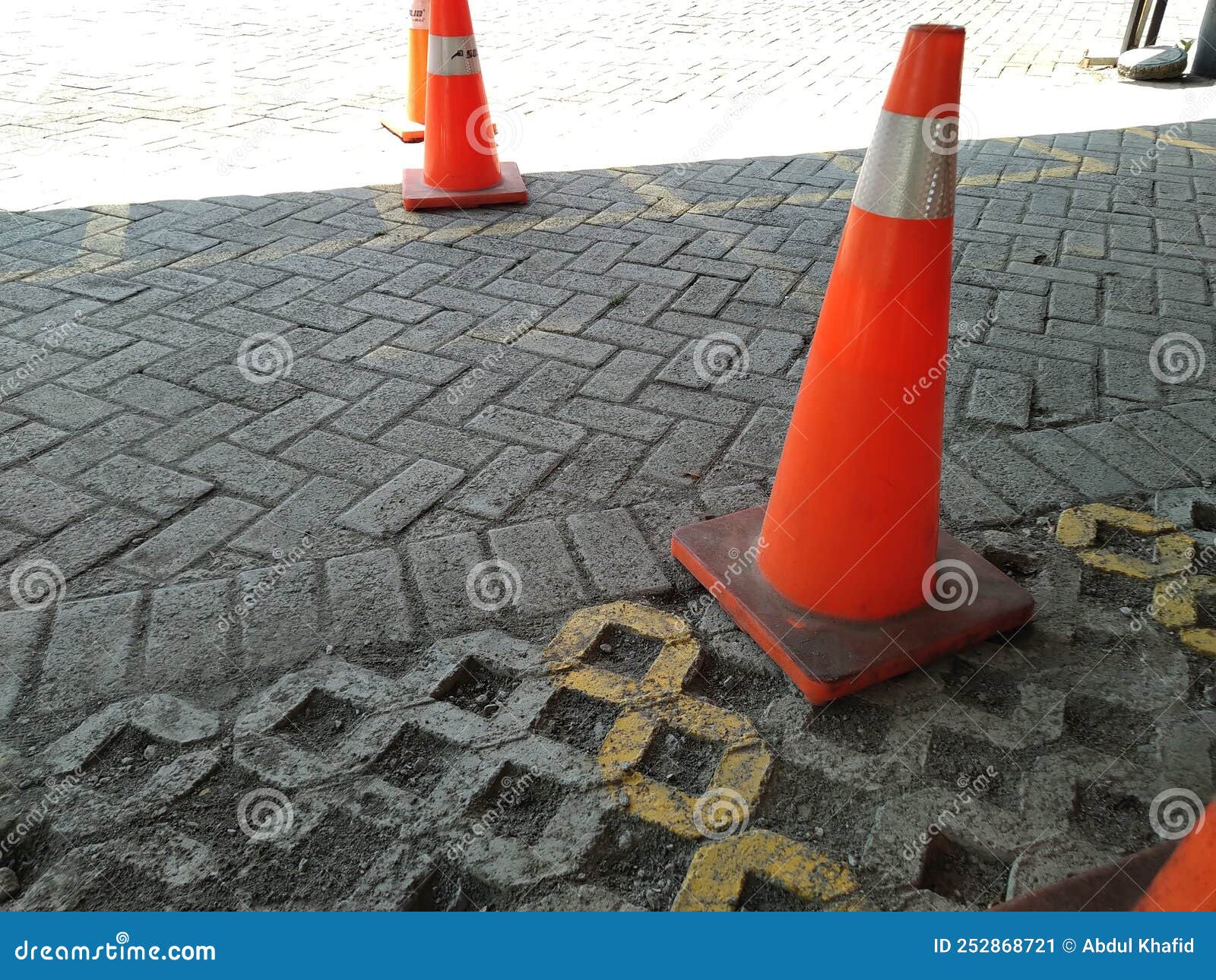 Cone Triangle stock image. Image of background, device - 252868721