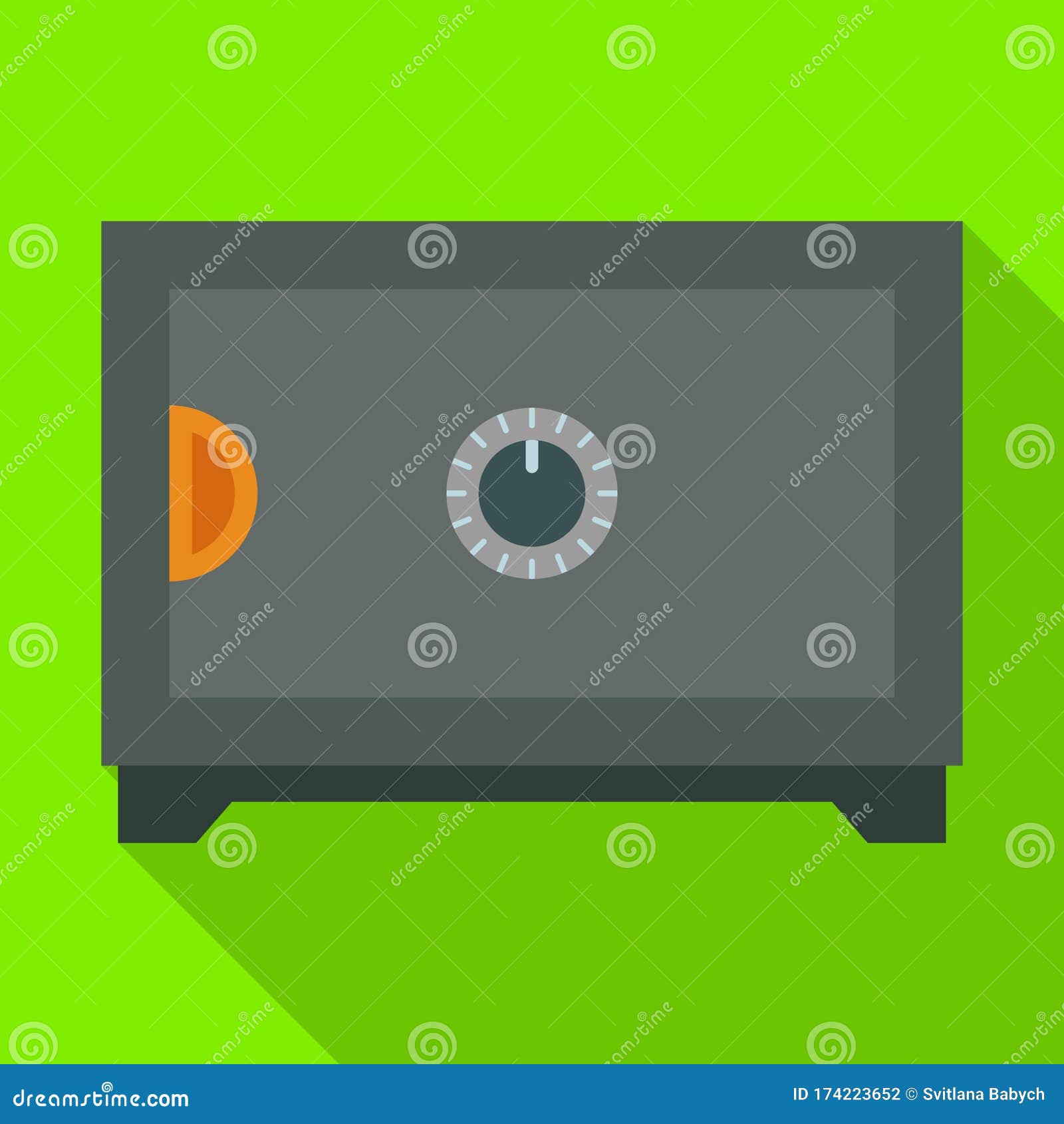 Safety Door Vector Icon.Flat Vector Icon Isolated on White Background ...