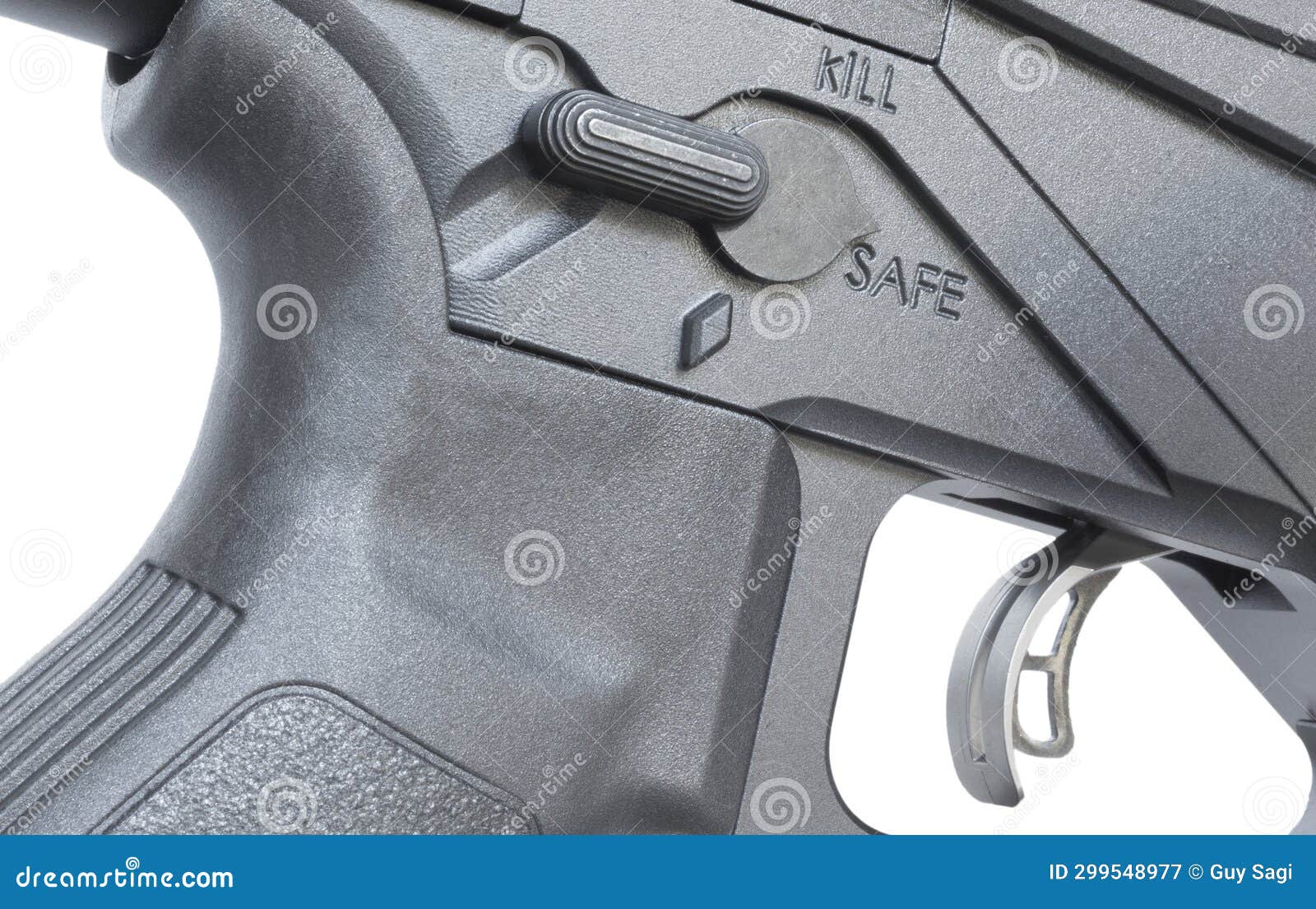 Rifle Safety with Kill Position Stock Image - Image of munition, army ...