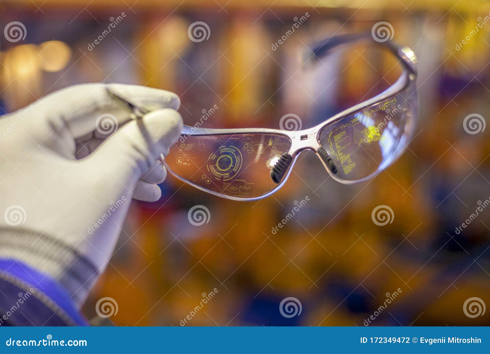 Safety, Eye Protection, Transparent Glasses Stock Photo - Image of ...