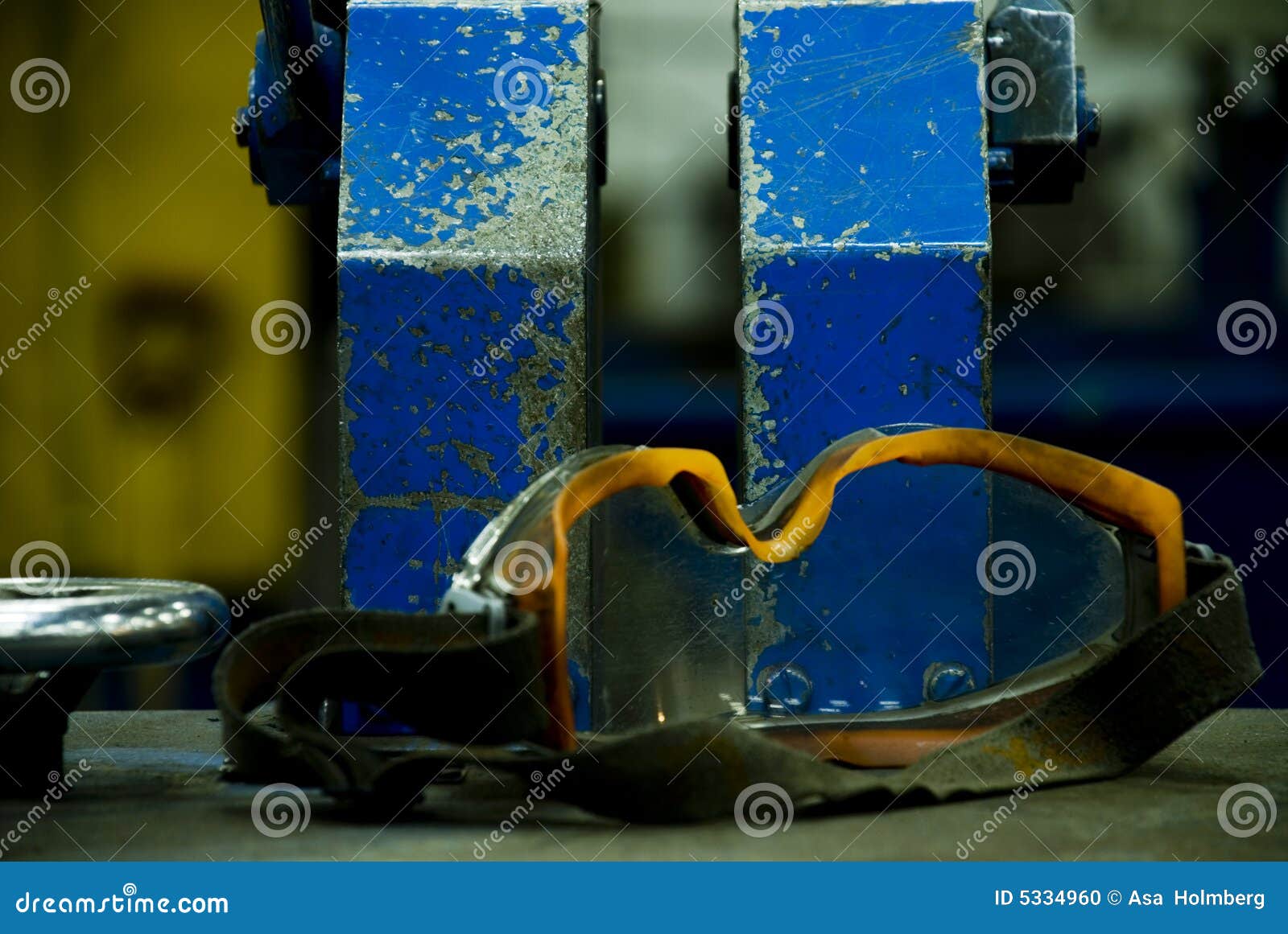 Safety in the factory stock photo. Image of chainfactory - 5334960