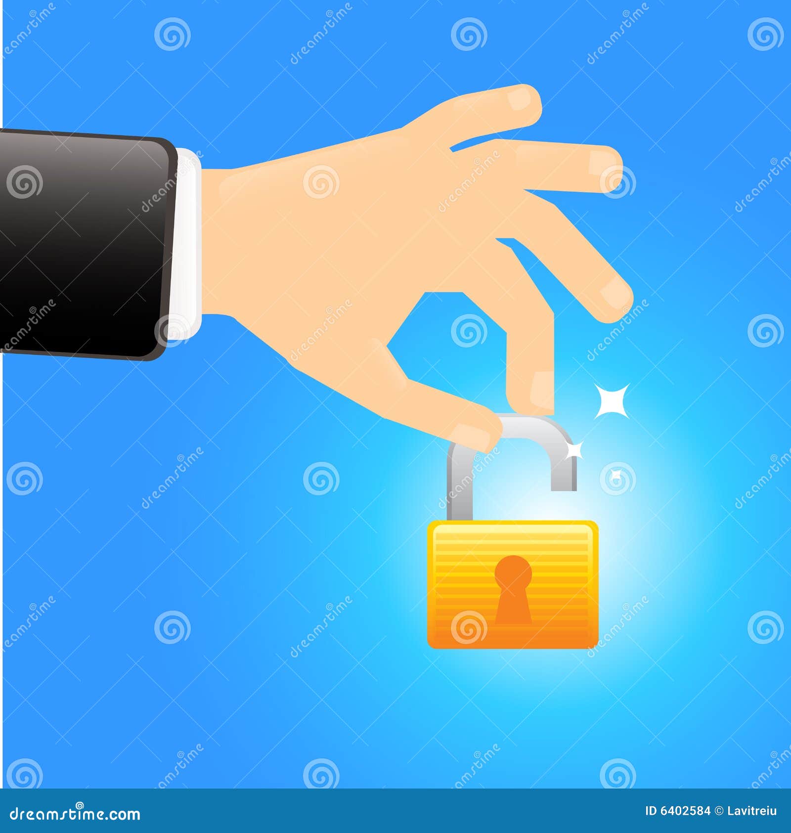 Safety first stock vector. Illustration of entrance, metal - 6402584