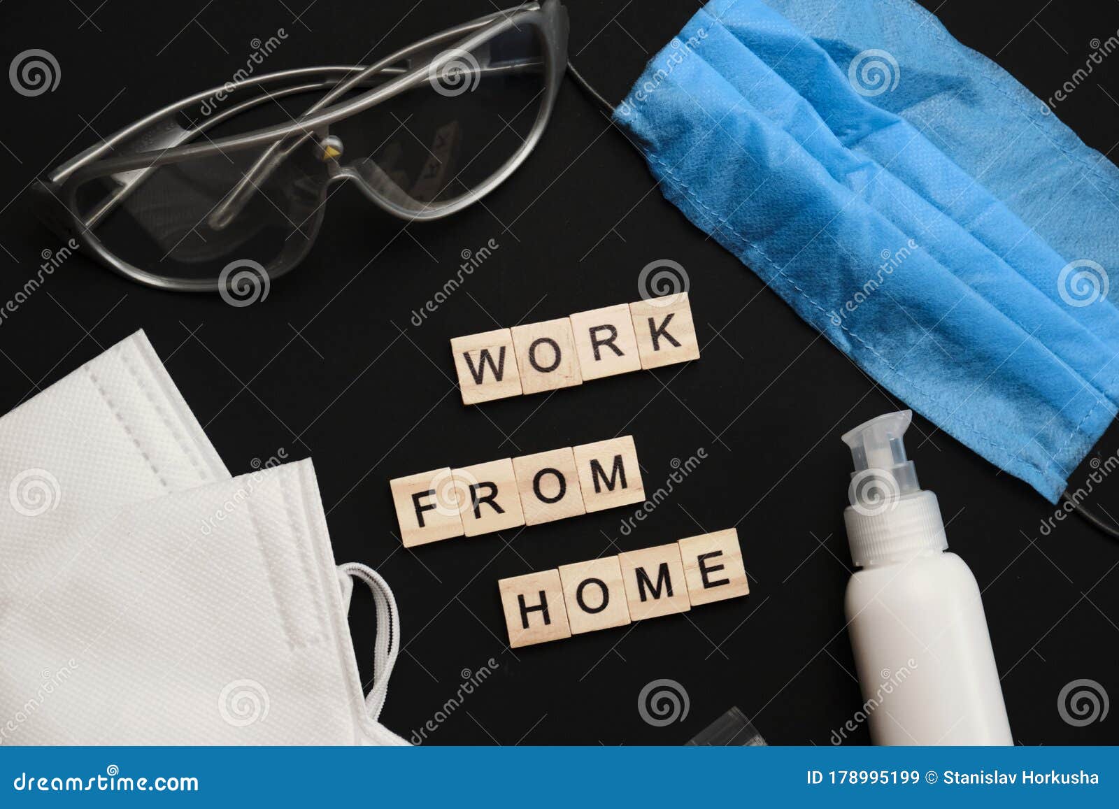 Safety First Concept with Personal Protection for Workers on Bright ...