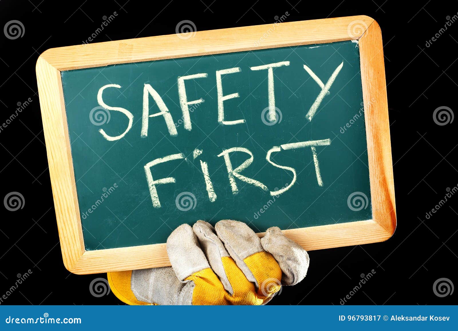 SAFETY FIRST concept stock image. Image of safe, industry - 96793817