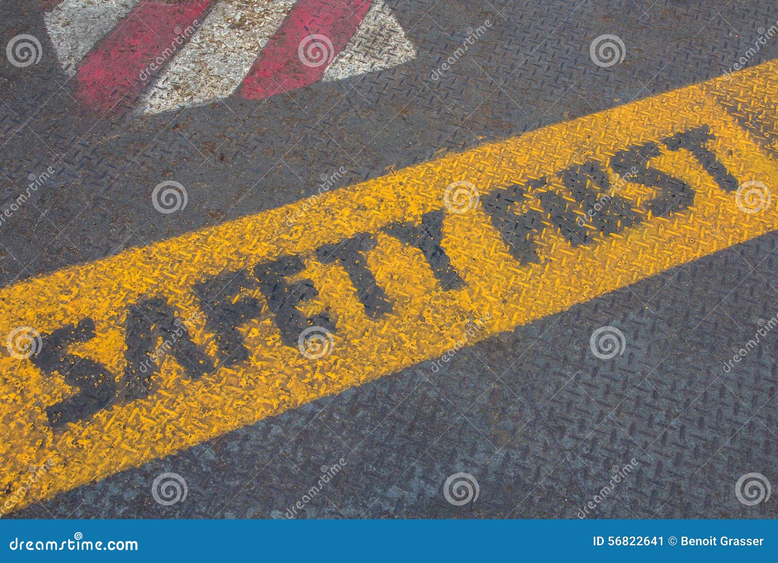 Safety first ground stock image. Image of safe, sign - 56822641