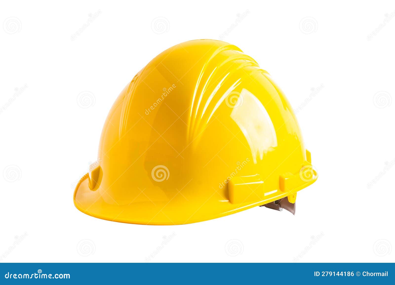 Safety First Hard Helmet Hat Isolated on White Background with Clipping ...