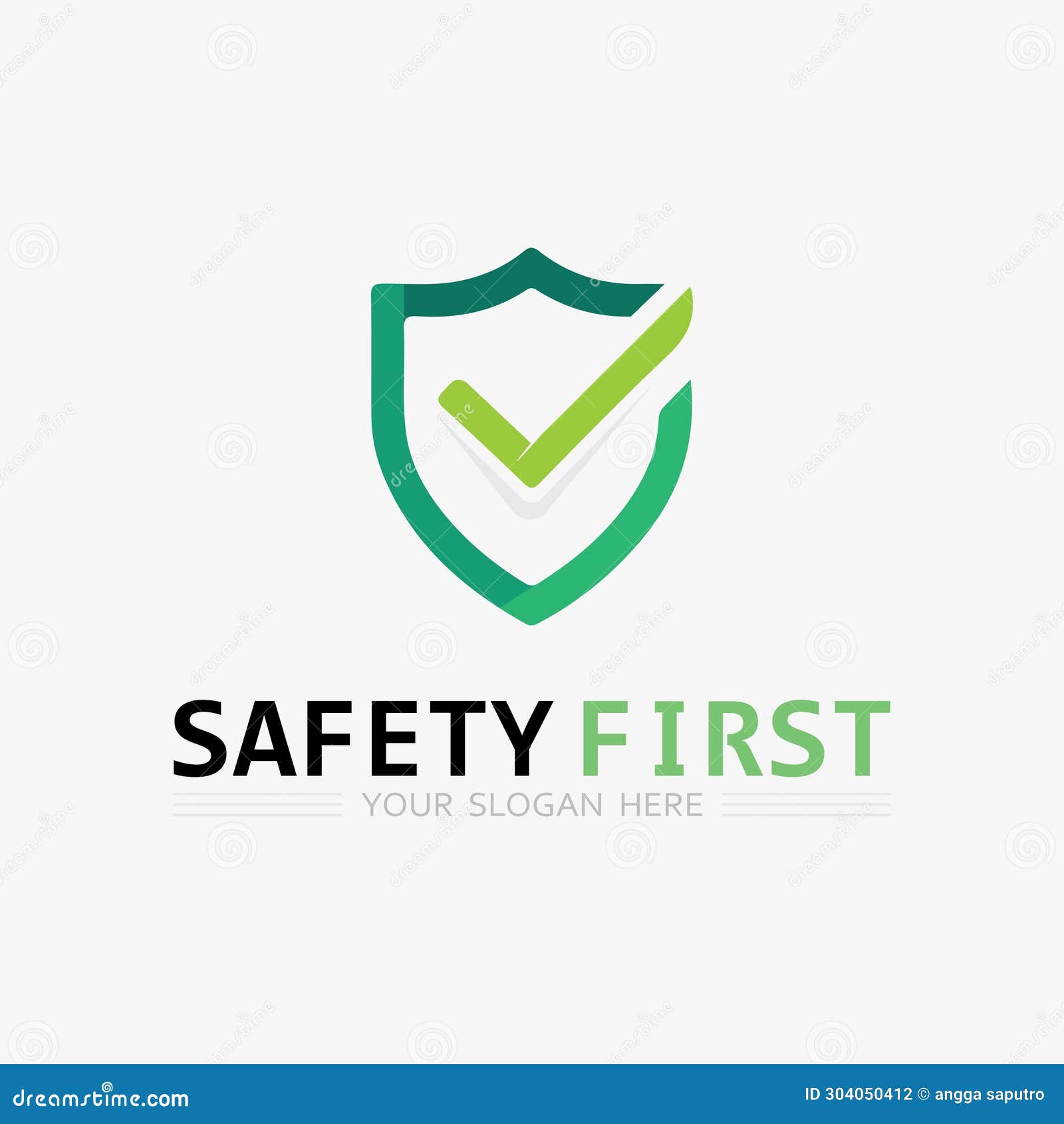 Safety First Logo Icon Vector Design and Illustration Graphic Sign ...