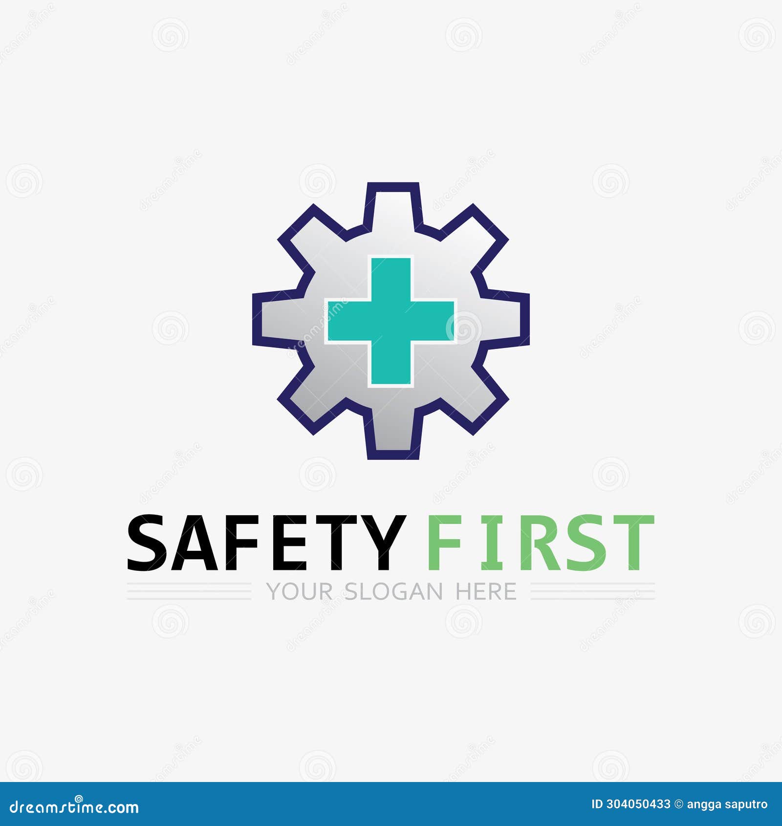 Safety First Logo Icon Vector Design and Illustration Graphic Sign ...