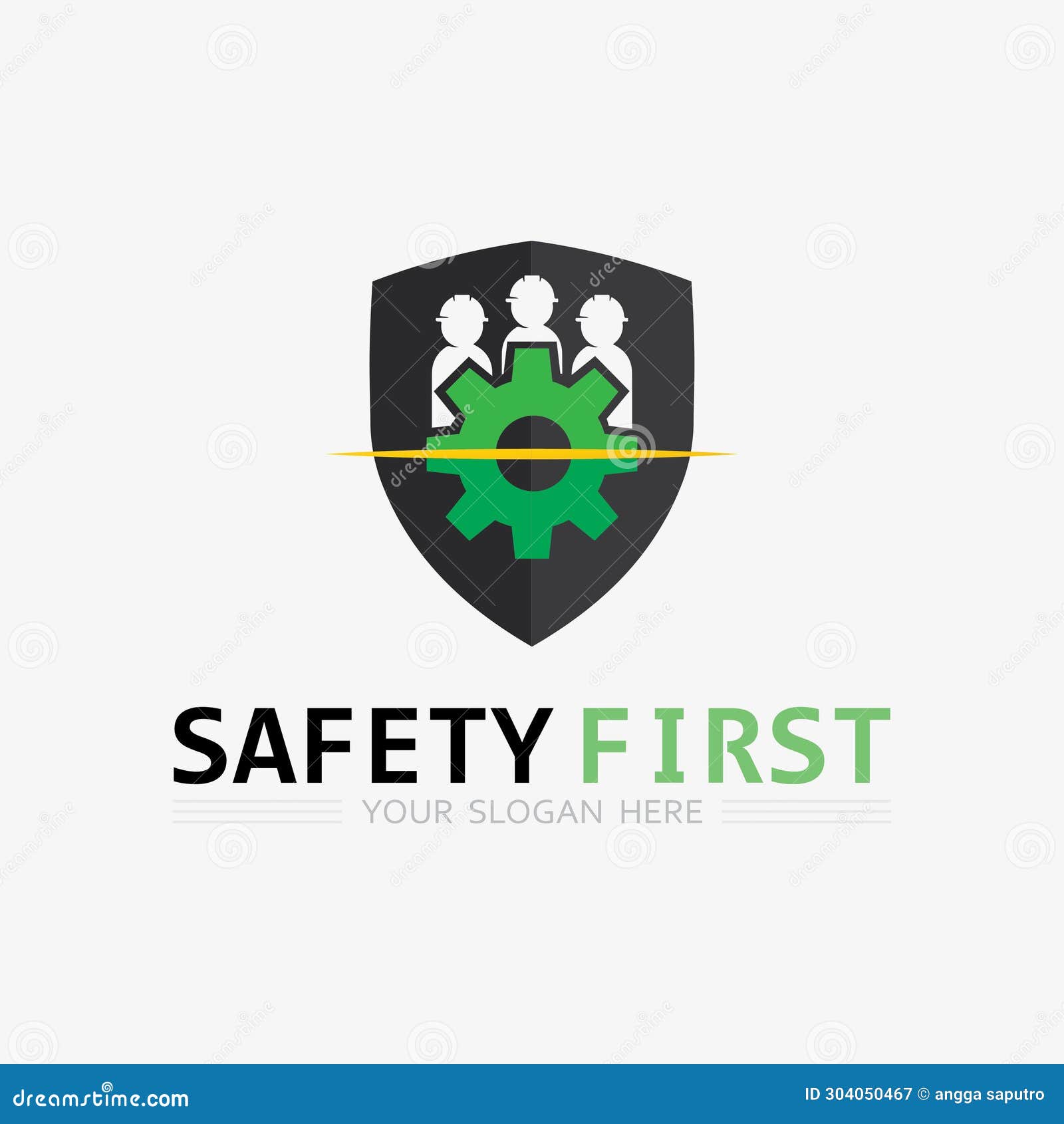 Safety First Logo Icon Vector Design and Illustration Graphic Sign ...