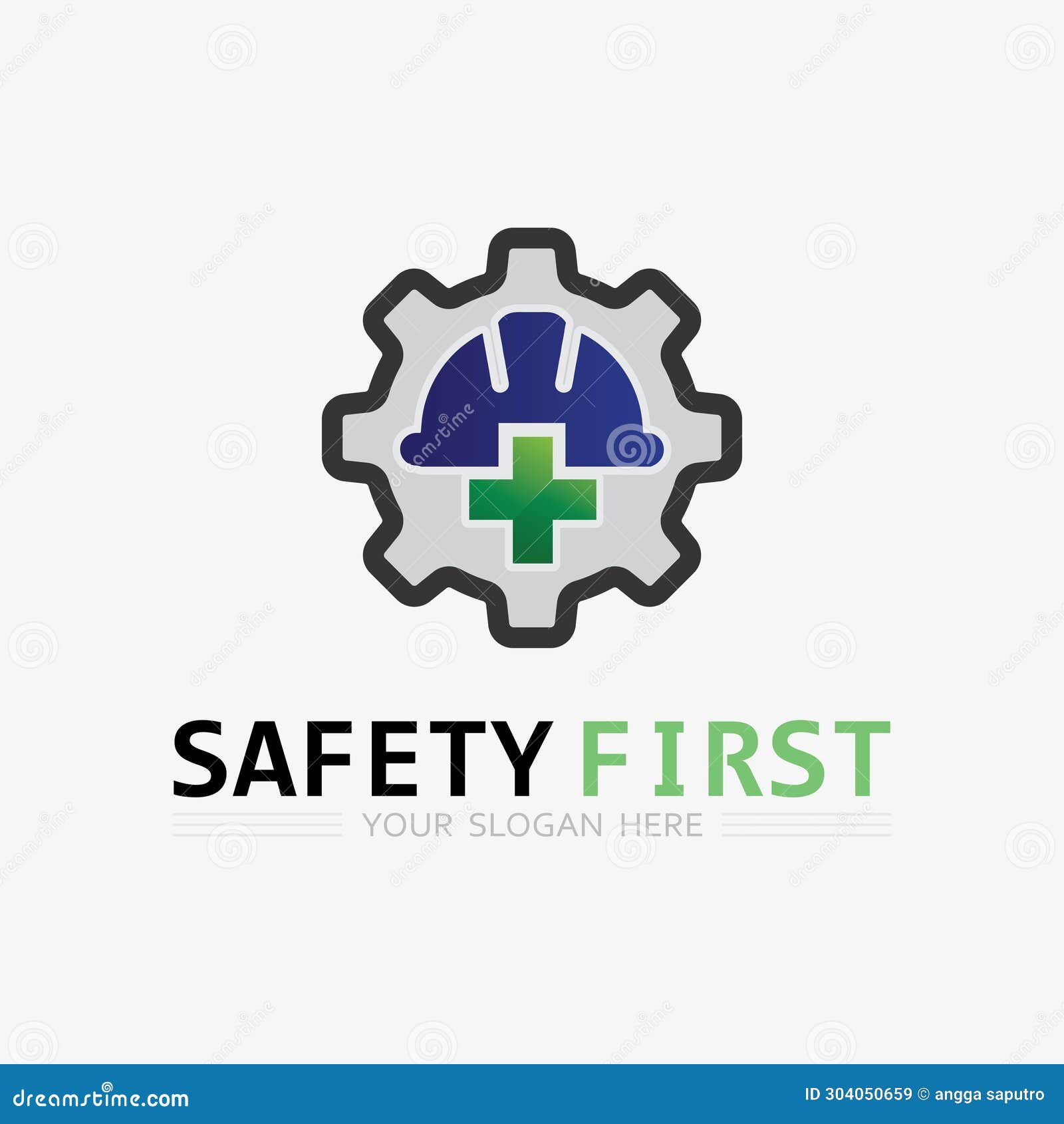 Safety First Logo Icon Vector Design and Illustration Graphic Sign ...