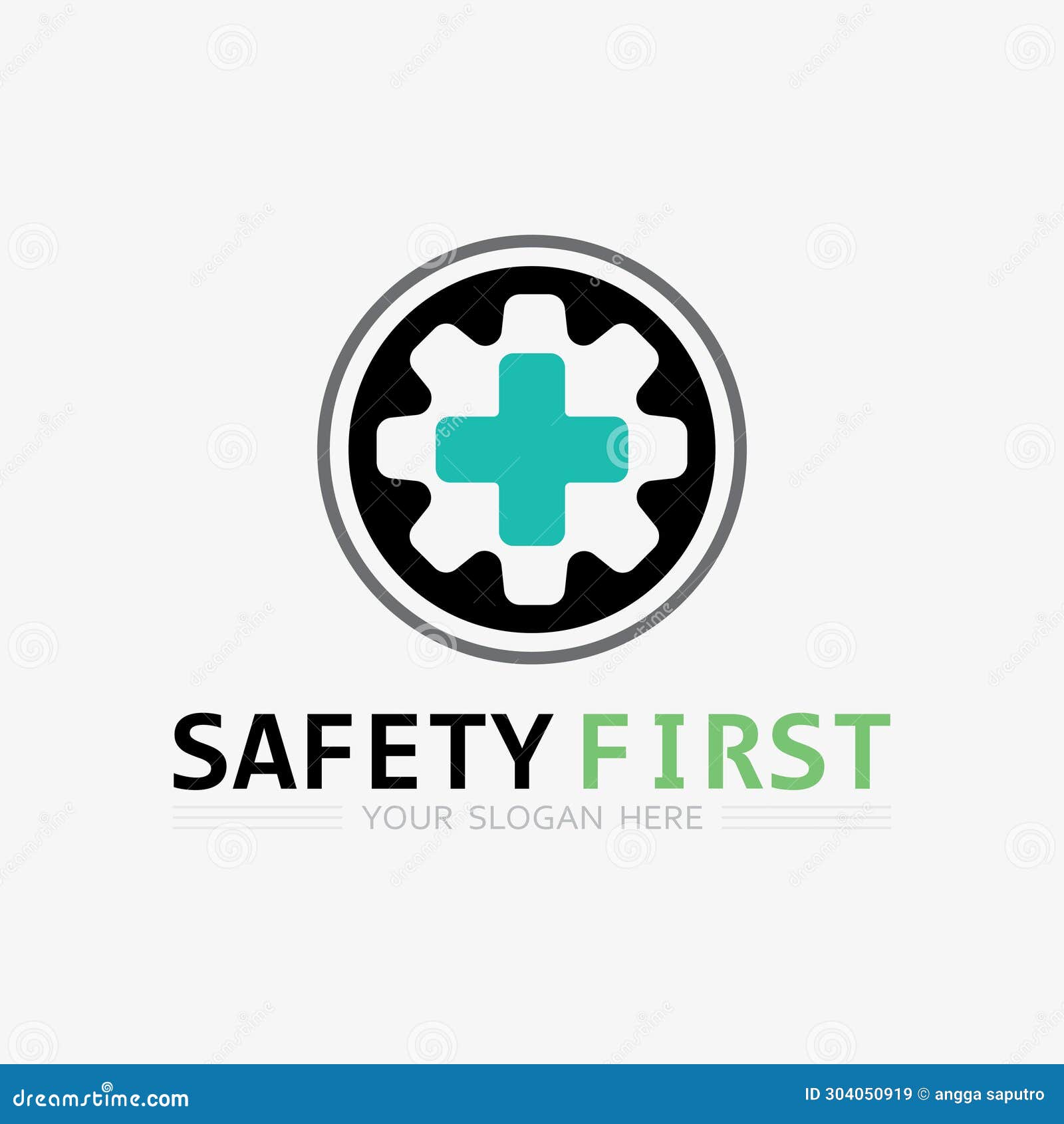 Safety First Logo Icon Vector Design and Illustration Graphic Sign ...