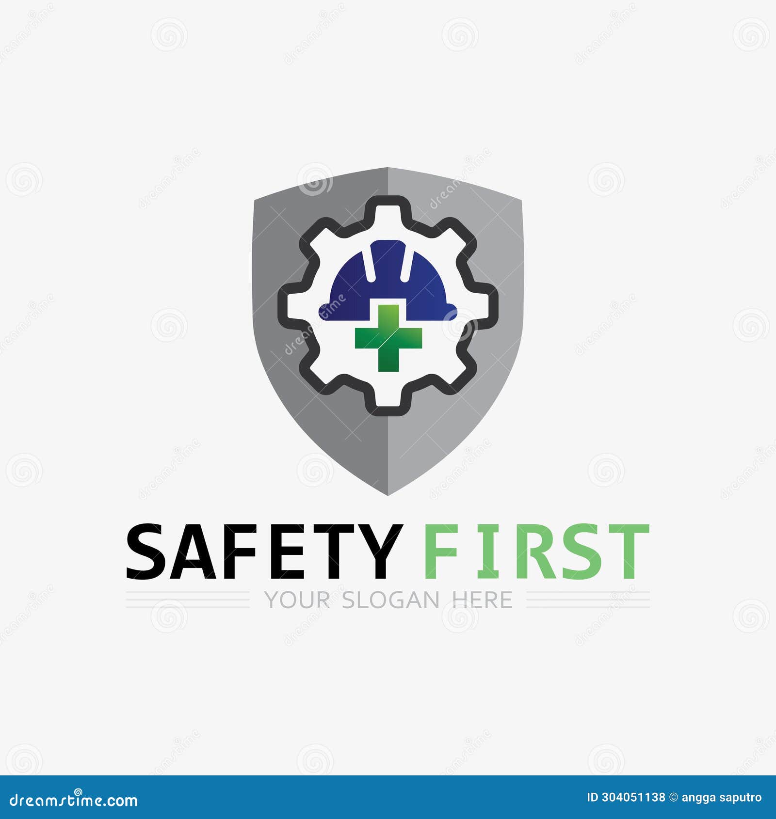 Safety First Logo Icon Vector Design and Illustration Graphic Sign ...