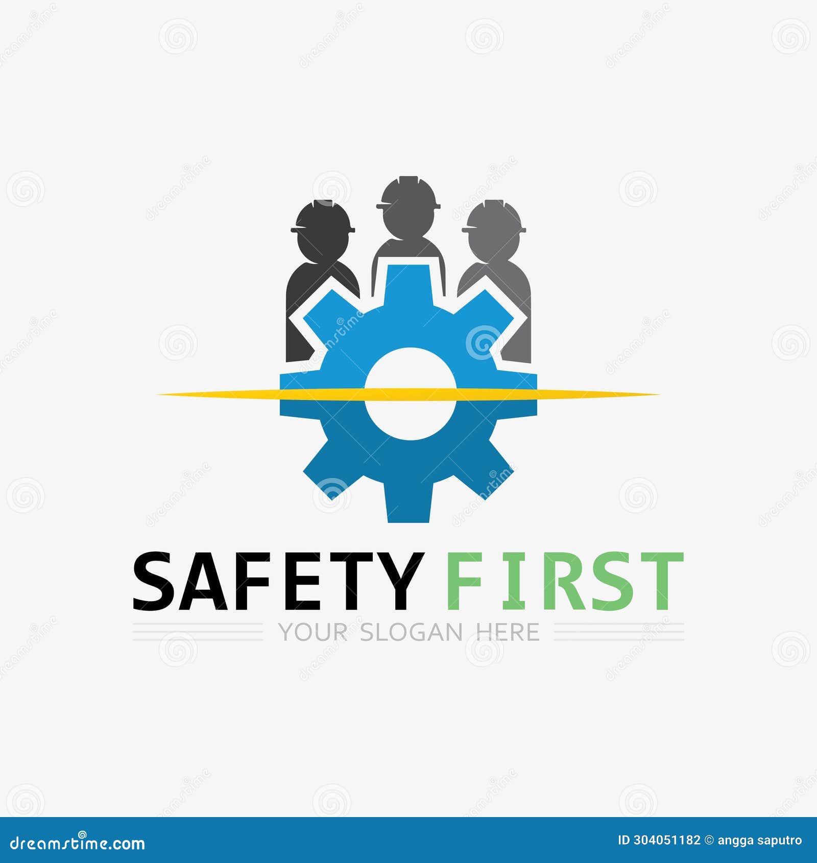 Safety First Logo Icon Vector Design and Illustration Graphic Sign ...