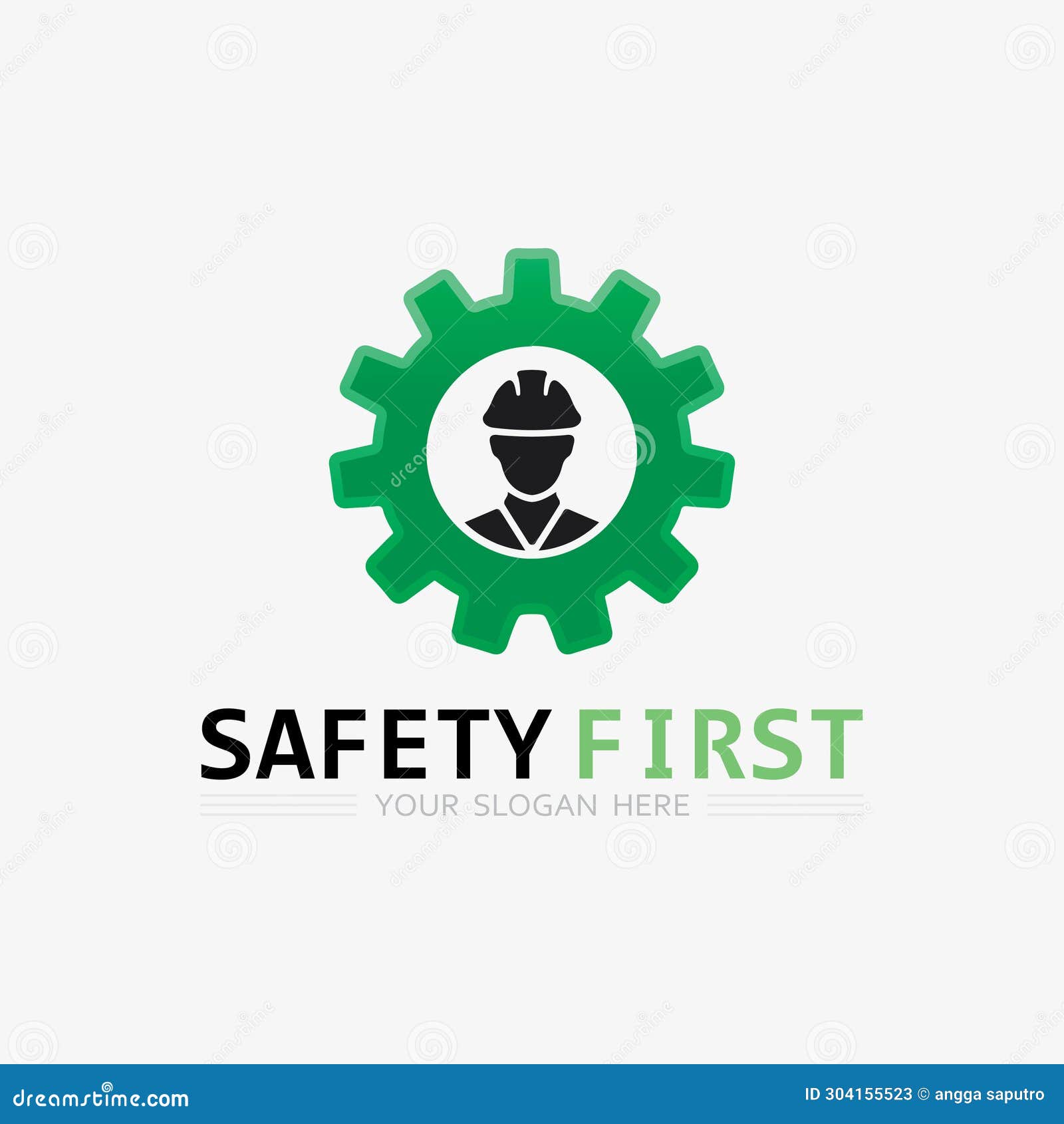 Safety First Logo Icon Vector Design and Illustration Graphic Sign ...