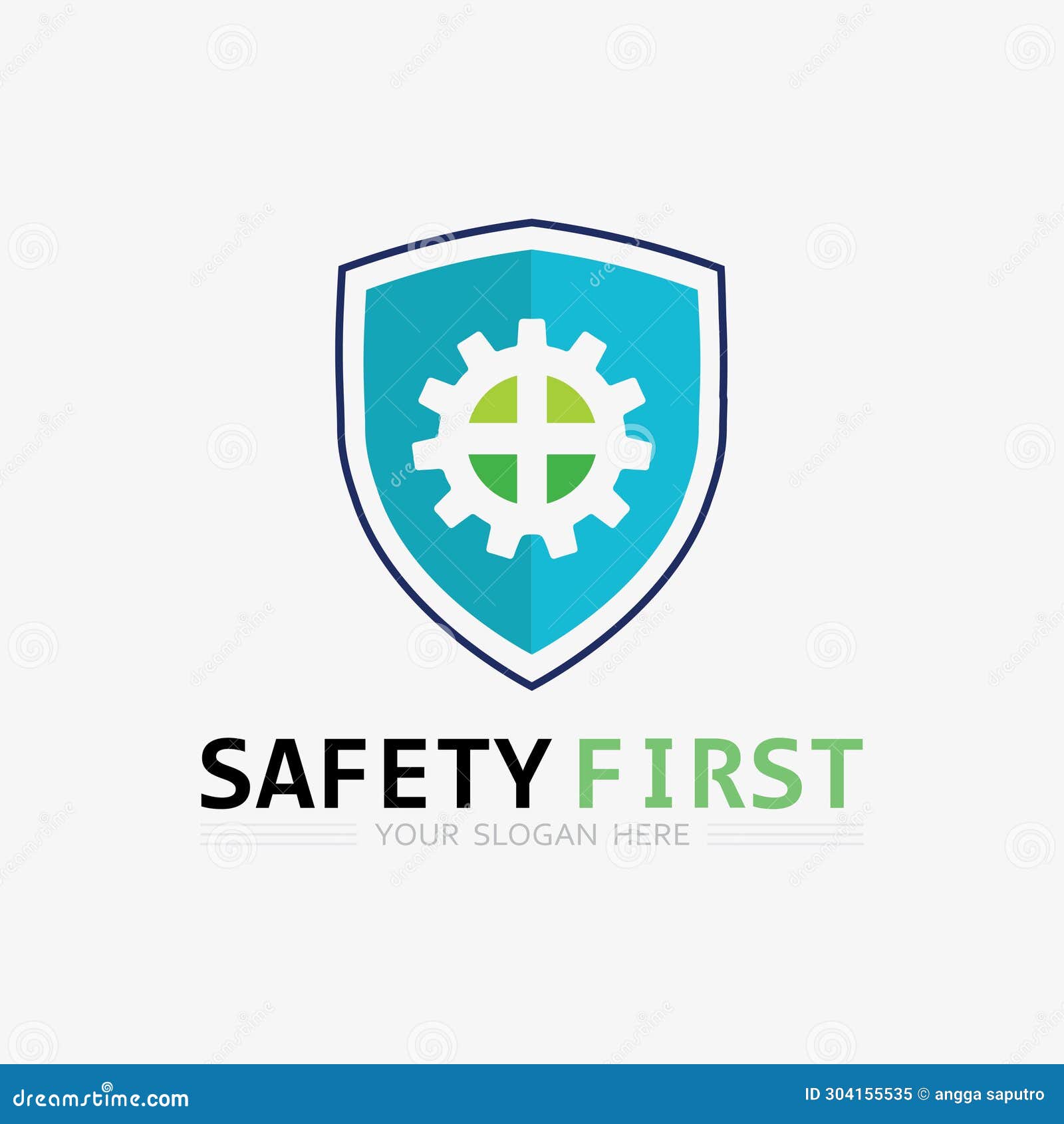 Safety First Logo Icon Vector Design and Illustration Graphic Sign ...
