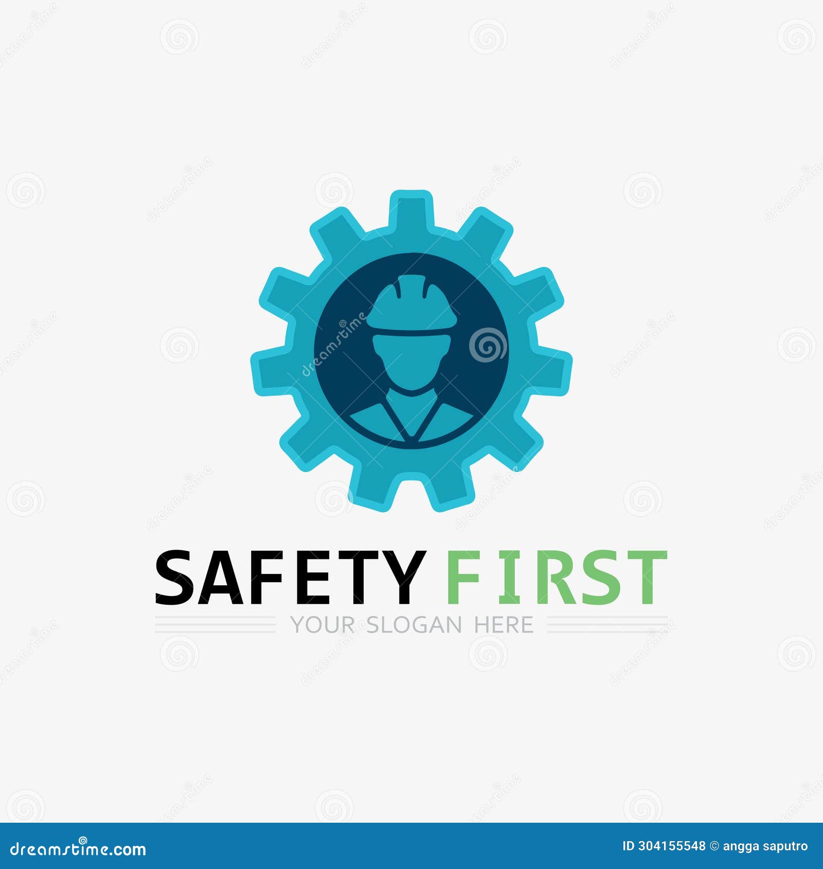 Safety First Logo Icon Vector Design and Illustration Graphic Sign ...