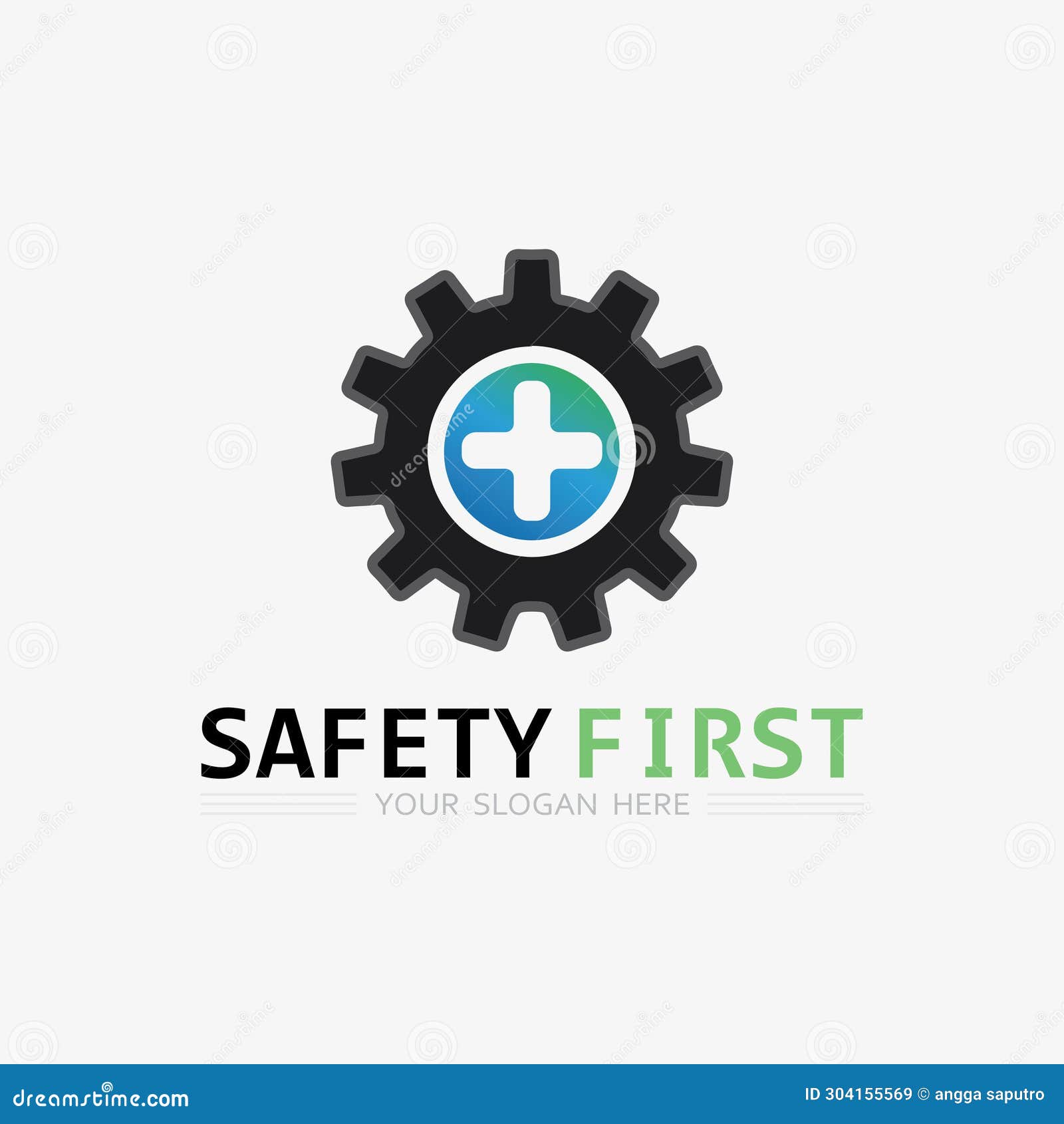 Safety First Logo Icon Vector Design and Illustration Graphic Sign ...